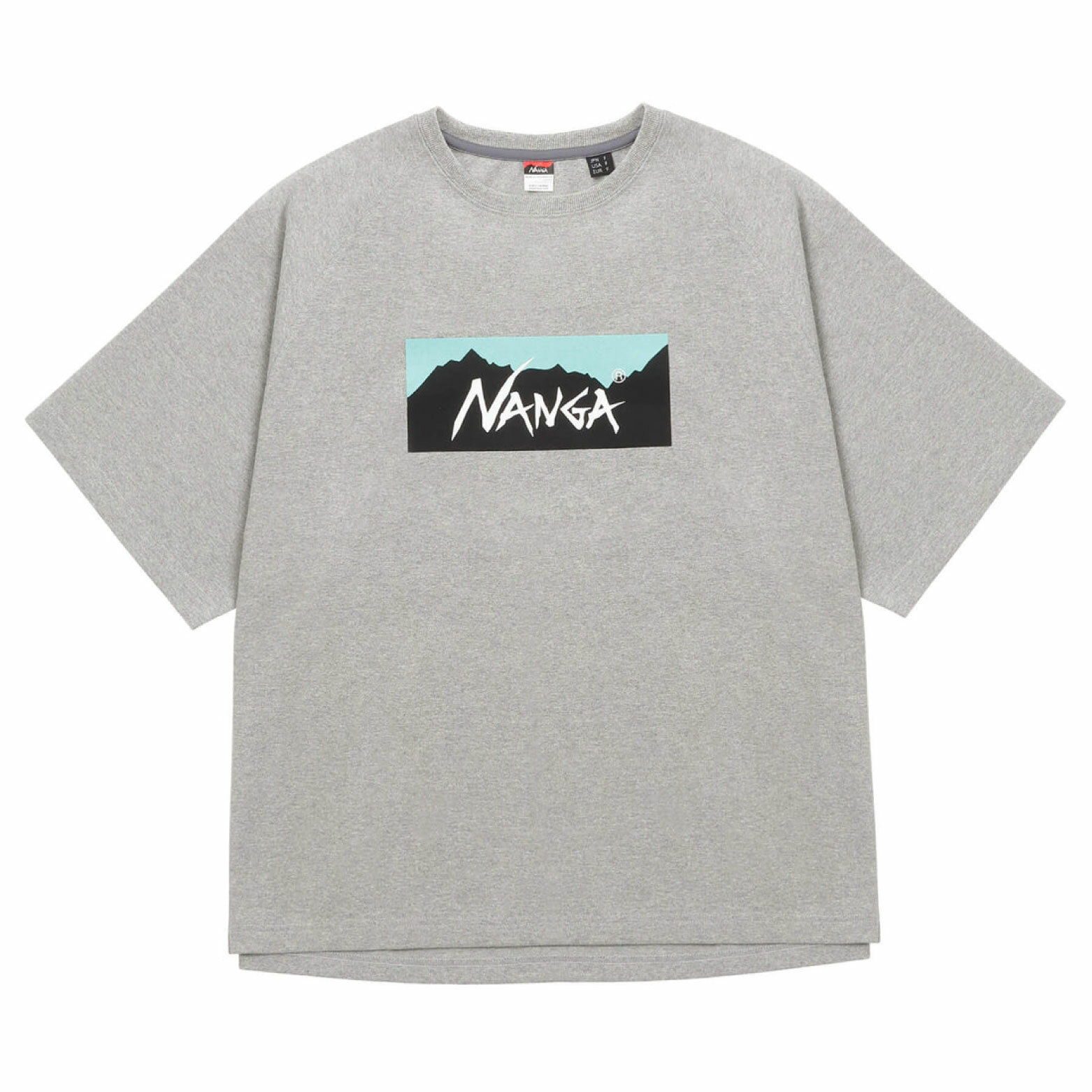 Nanga Eco Hybrid Box Logo Loose Fit T恤