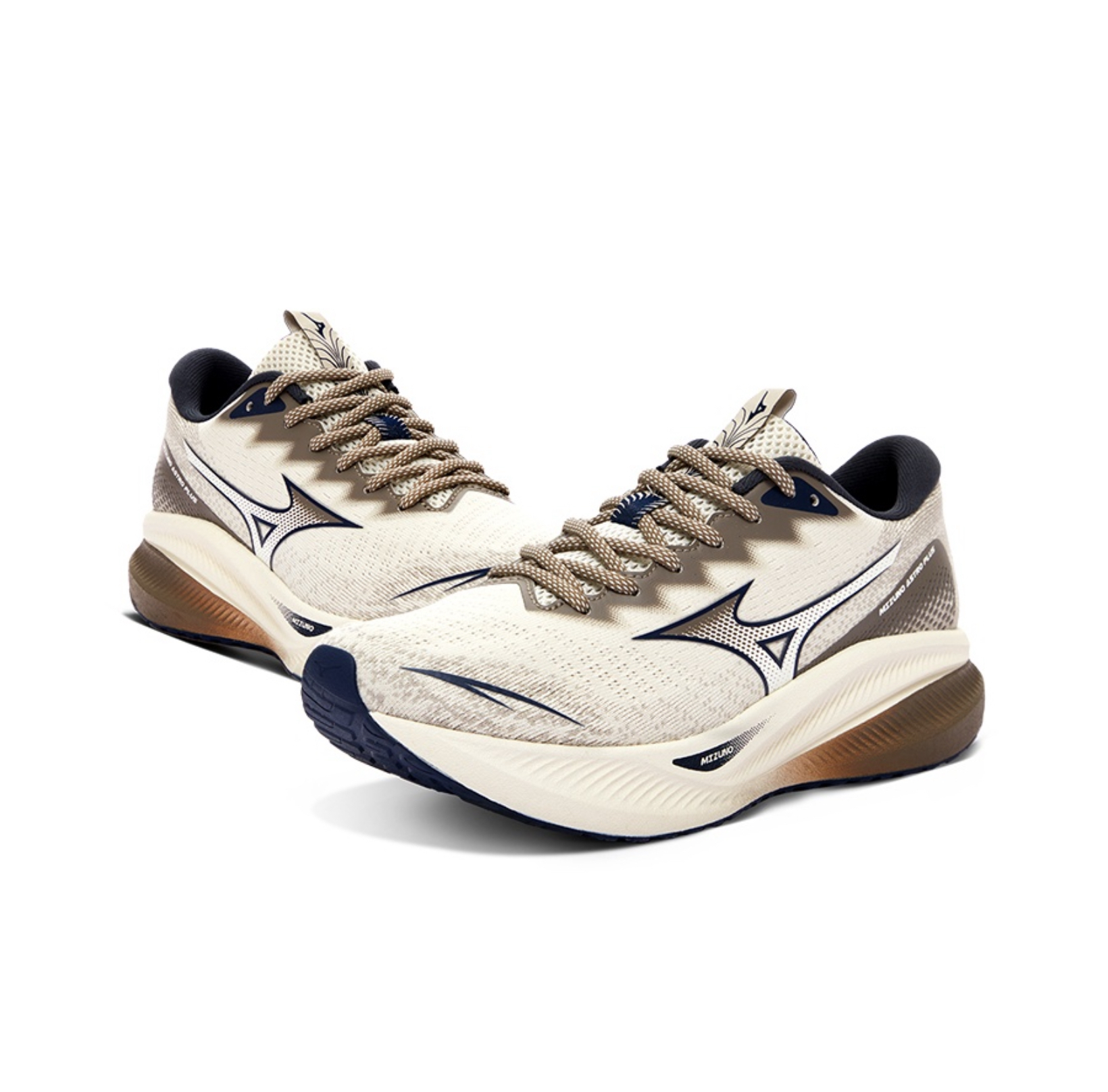 Mizuno - Astro Plus - Off White / Brown