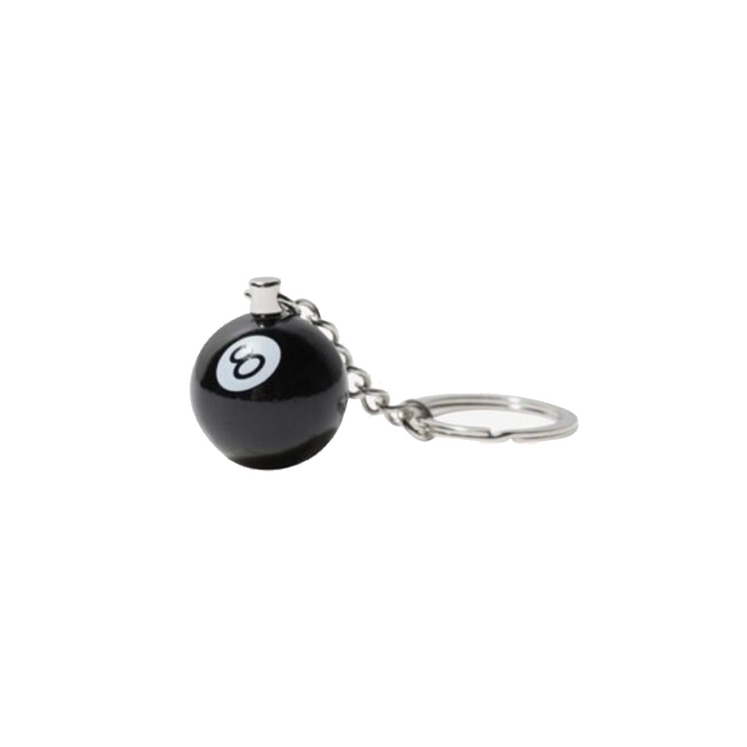 Stussy 8 Ball Keychain 8號球 鑰匙圈 | FLOMMARKET
