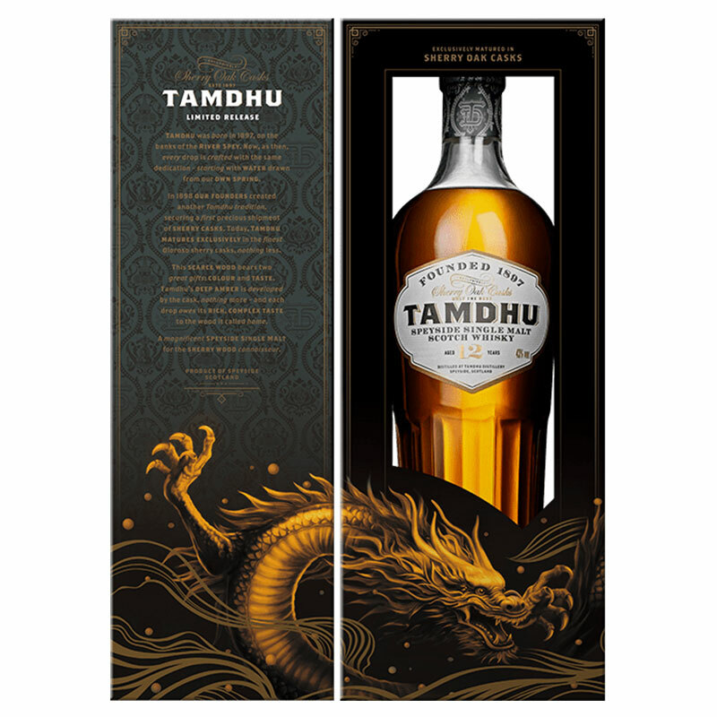 TAMDHU 12Y SHERRY CASK YEAR OF THE DRAGON LIMITED EDITI