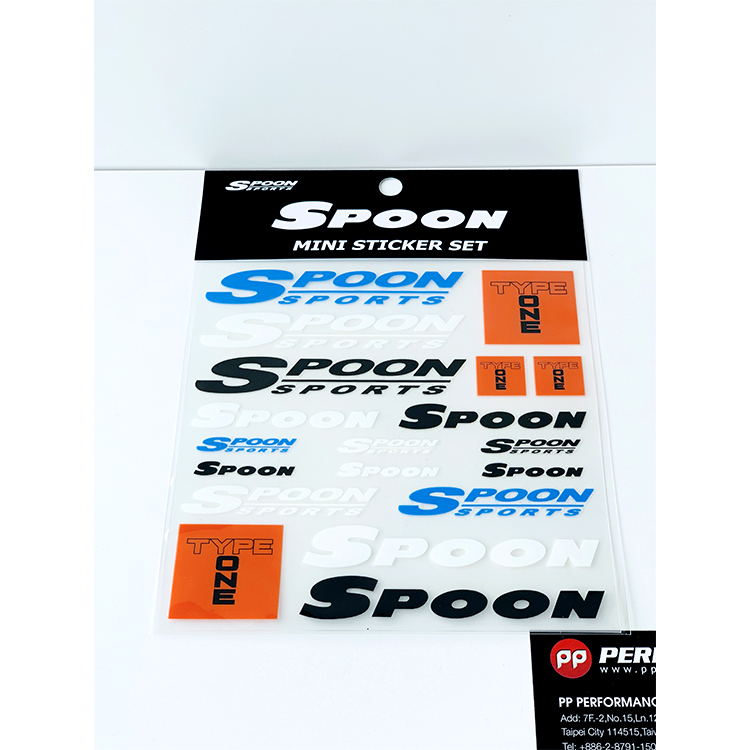 SPOON SPORTS 迷你貼紙組