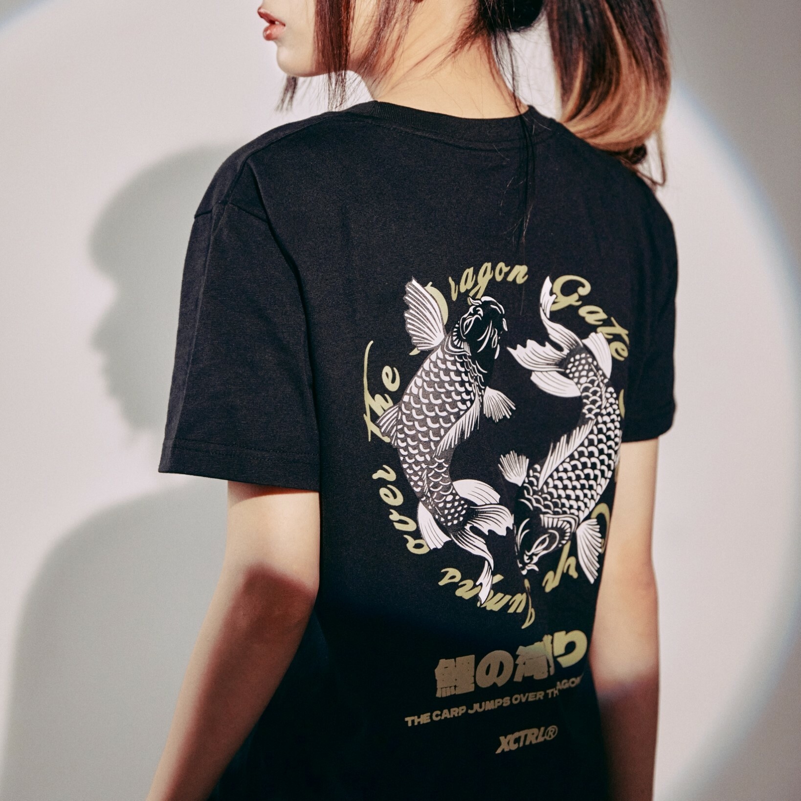 XCTRL 登龍門短T-黑