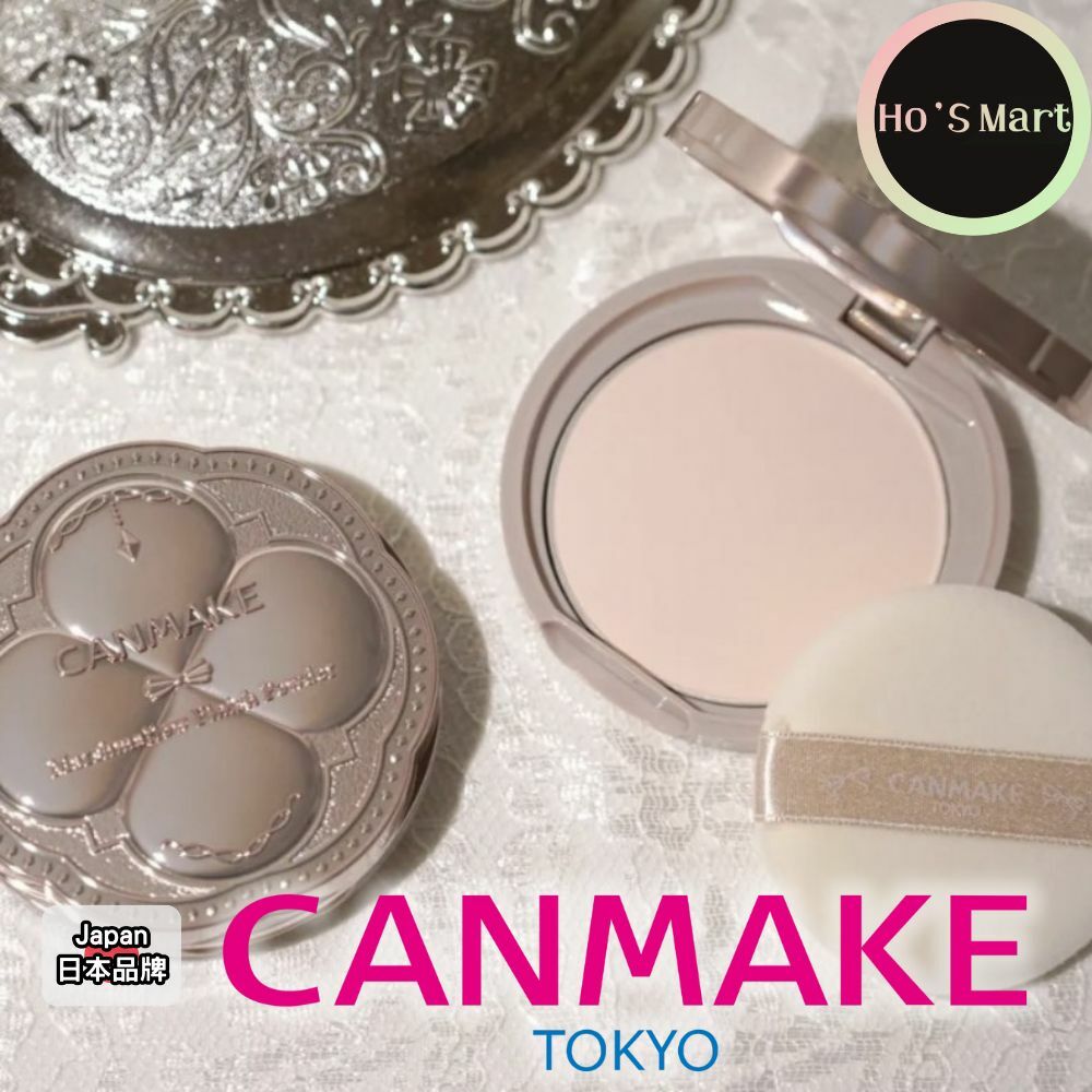 四季都適用|日本 Canmake 棉花糖透亮美肌控油蜜粉餅 4色選擇 SPF50 PA+++|Canmake
