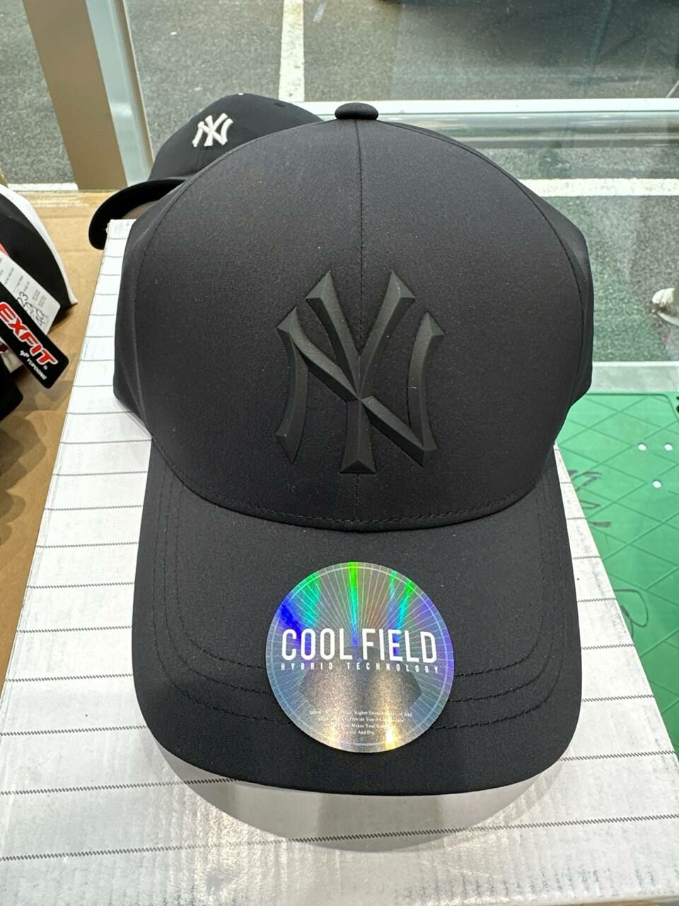 [S] MLB NEW YORK YANKEES STREET STYLE KOREAN ORIGIN CAP,BLACK ...