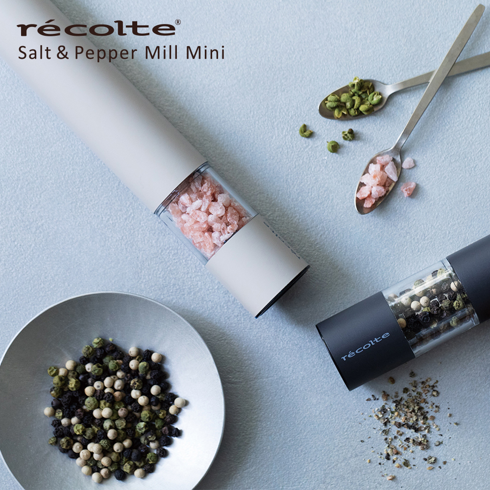 recolte Salt & Pepper Mill Mini 電動研磨器 RMM-1