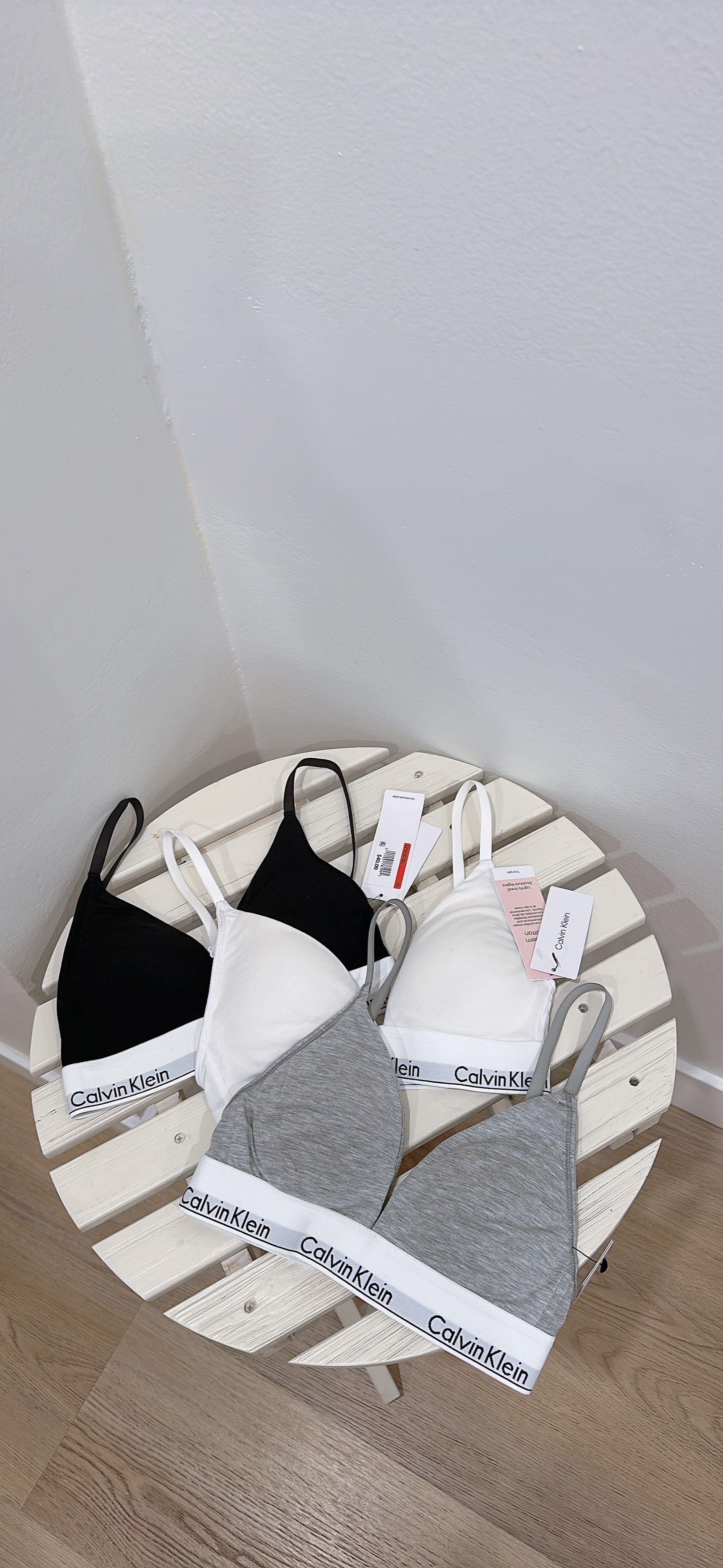 Calvin Klein Modern Cotton Lightly Lined Triangle Bralette