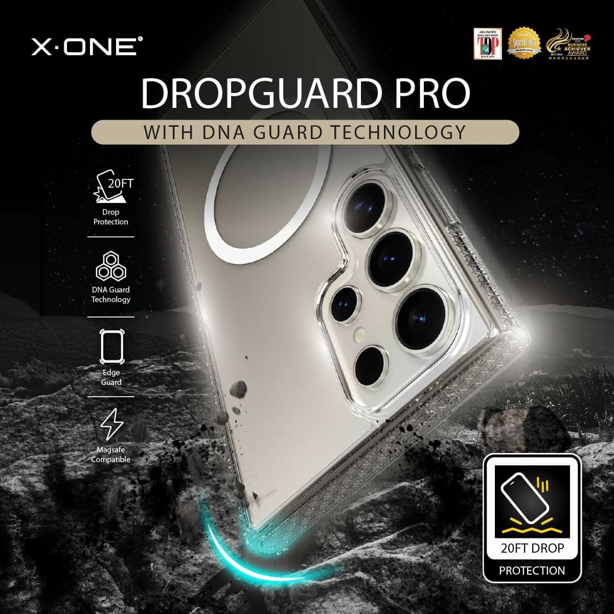 X.ONE Drop Guard Pro 專業版防爆殼 MagSafe Ed for Samsung S24系