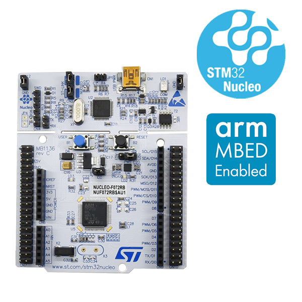 NUCLEO-F072RB 開發板