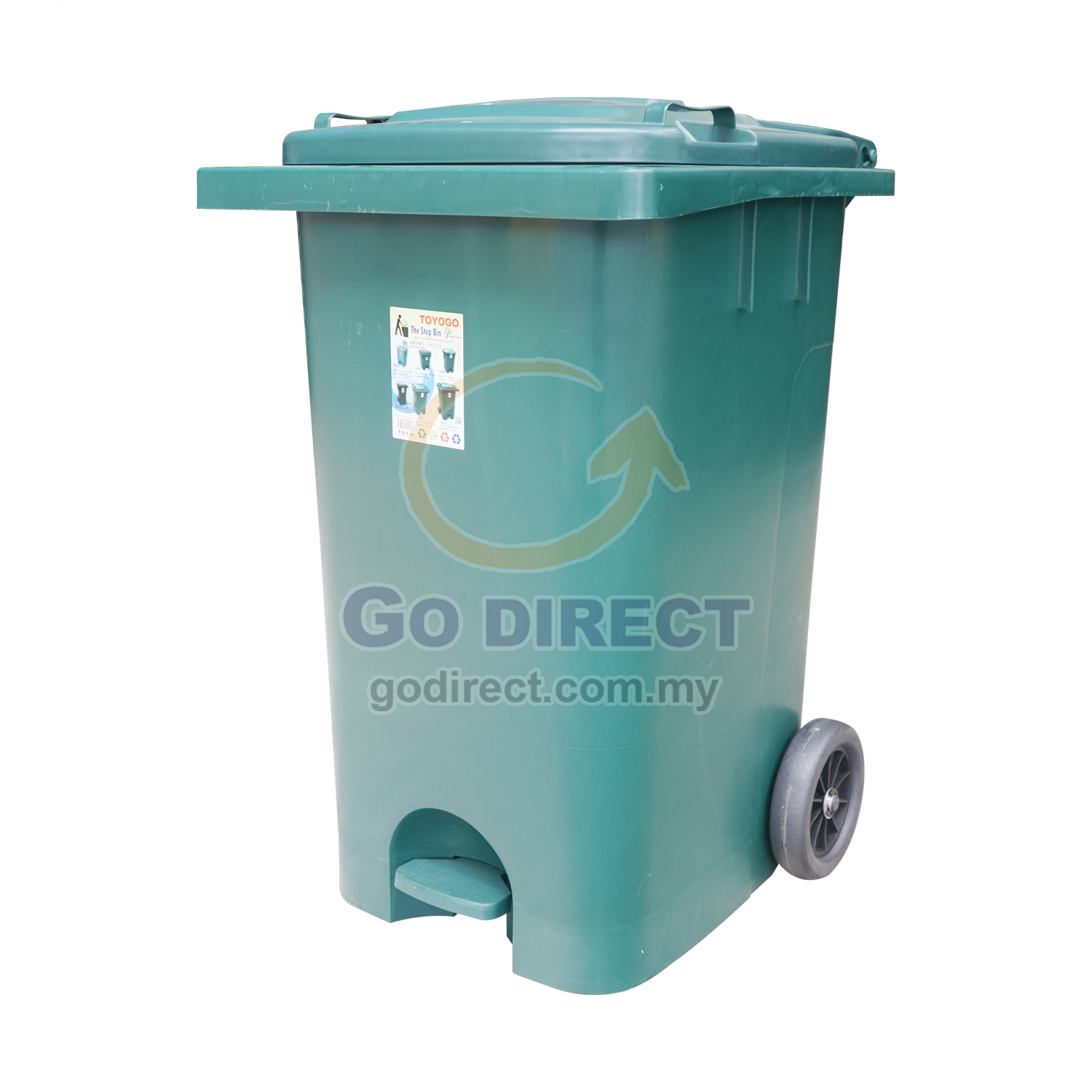 240L Step Plastic Dustbin (1010) Malaysia