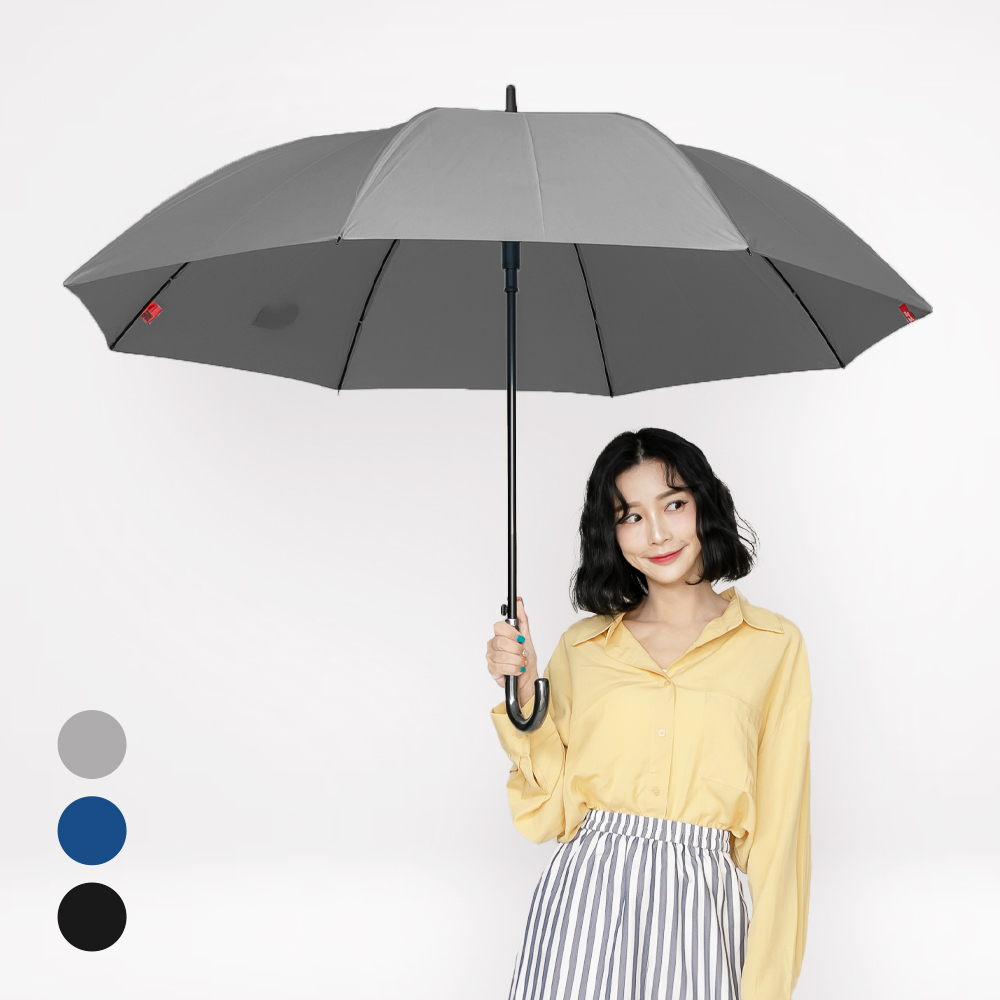 《BigRed 大黃蜂傘》27吋自動直傘-雨傘王UmbrellaKing，全台雨具專業品牌