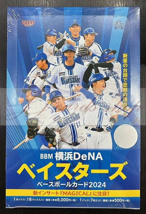 NPB 2024 BBM 橫濱 海灣星隊 隊卡 隊卡 日本職棒 卡盒