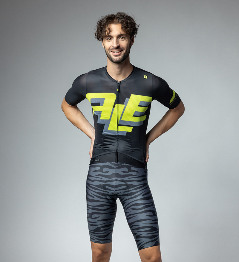 Alé PR-E【曠野】短袖車衣 -黑|HH Sport