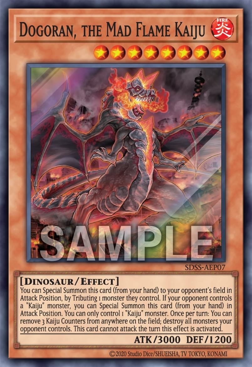 SDSS-AEP07 Dogoran, The Mad Flame Kaiju