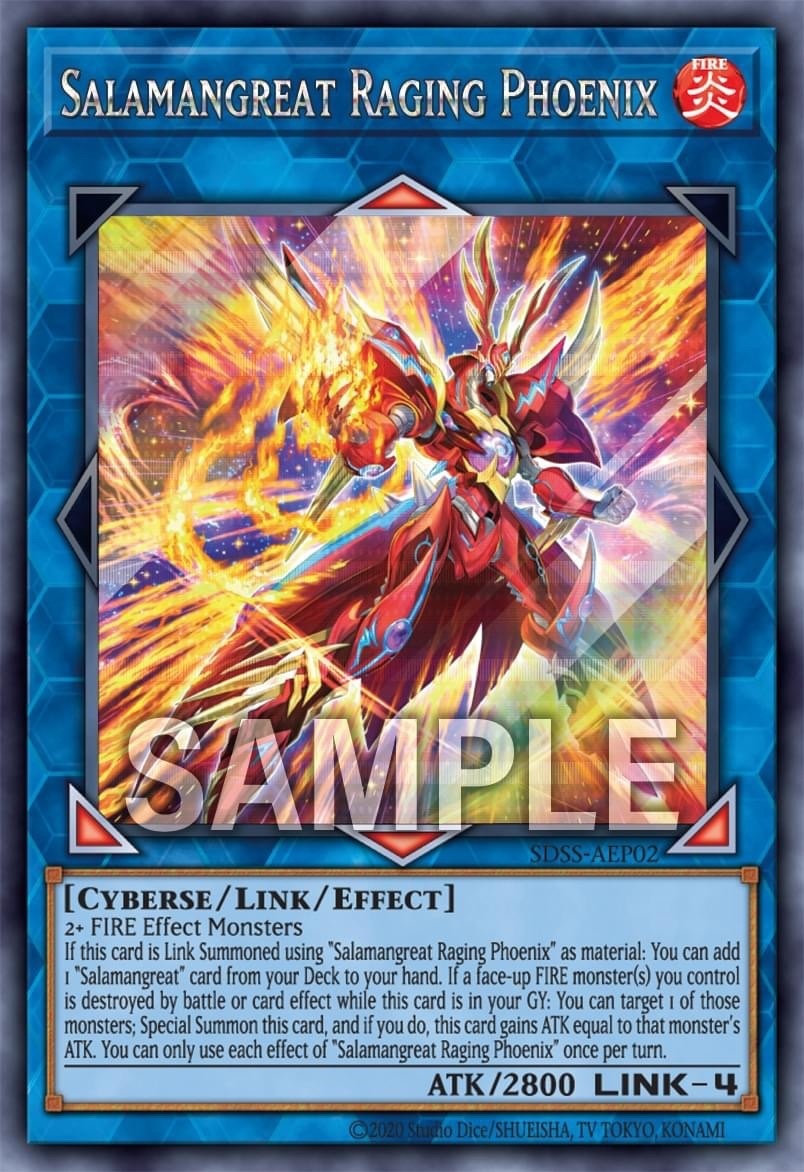 SDSS-AEP01 Salamangreat Raging Phoenix