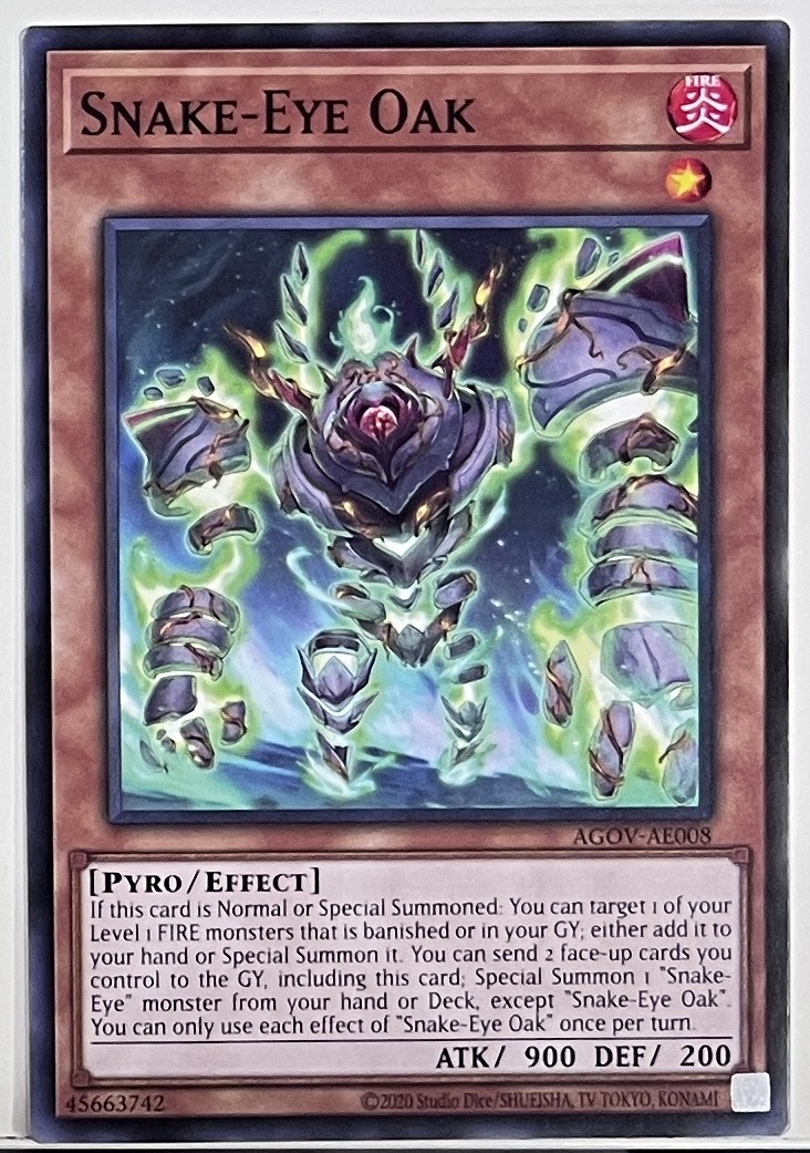 AGOV-AE008 Snake-Eye Oak(蛇眼 橡木)