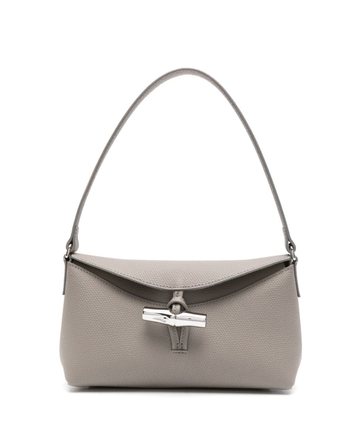 Longchamp small Roseau leather tote bag