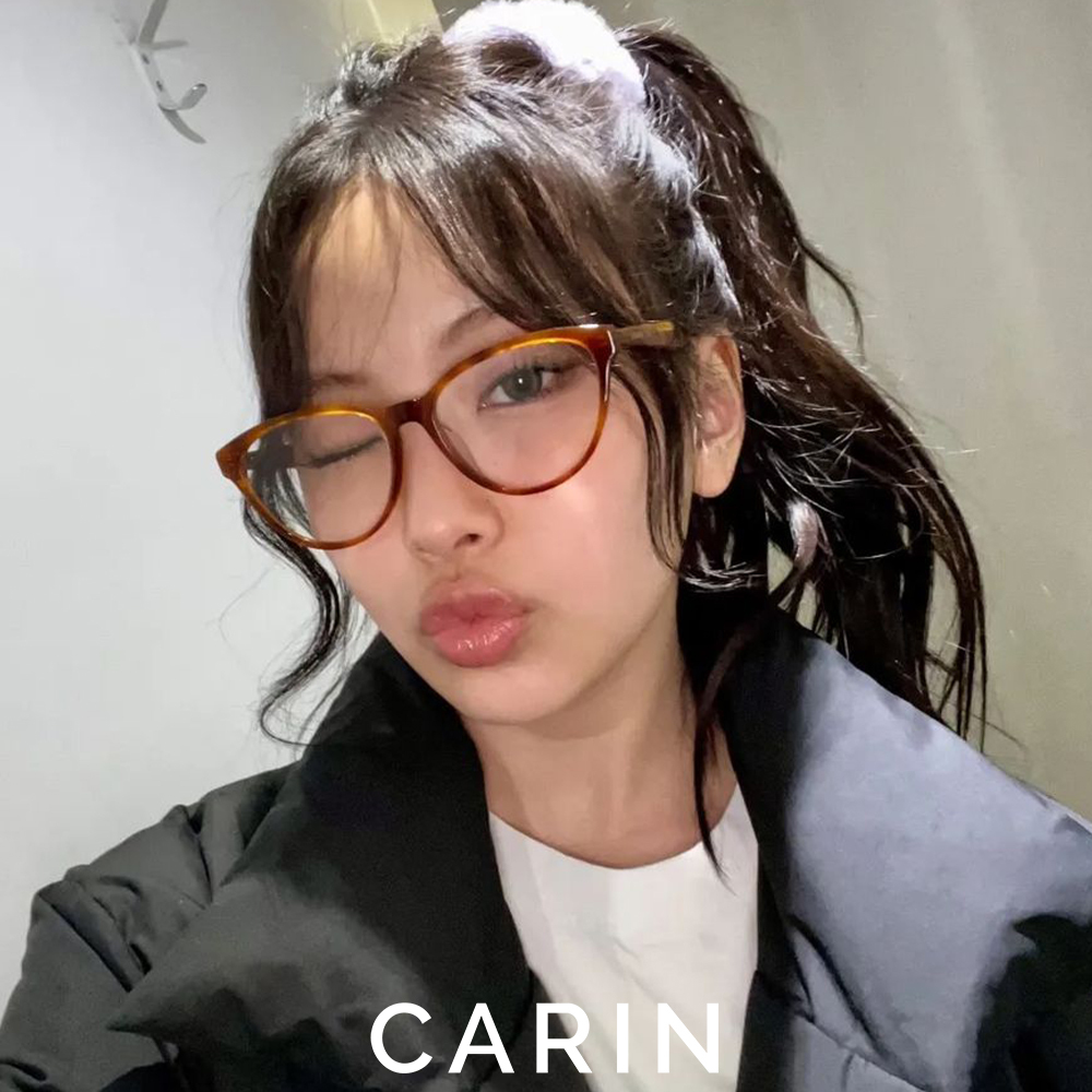 【CARIN】LUCY C2 貓眼膠框光學眼鏡 #NewJeans配戴款