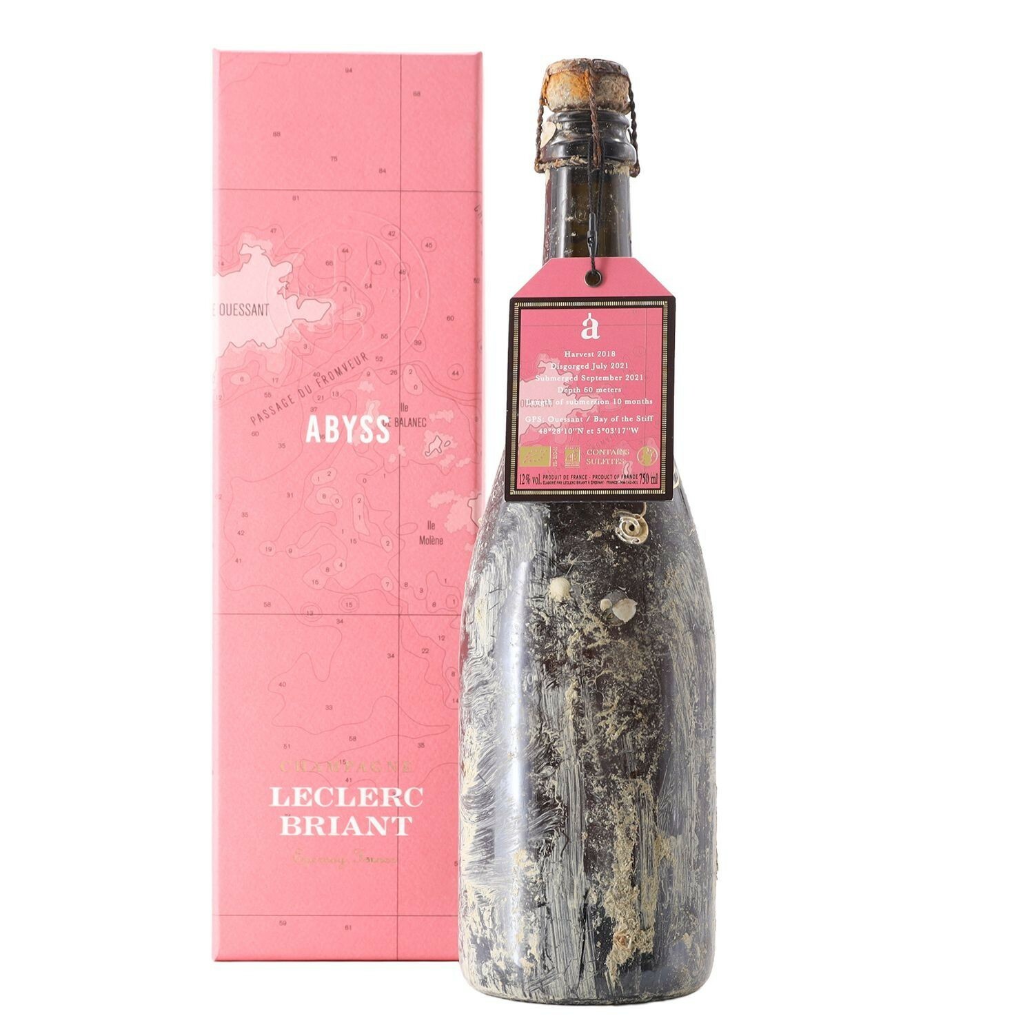 Leclerc Briant Abyss Rose Brut Zero 2018 (Gift Box)