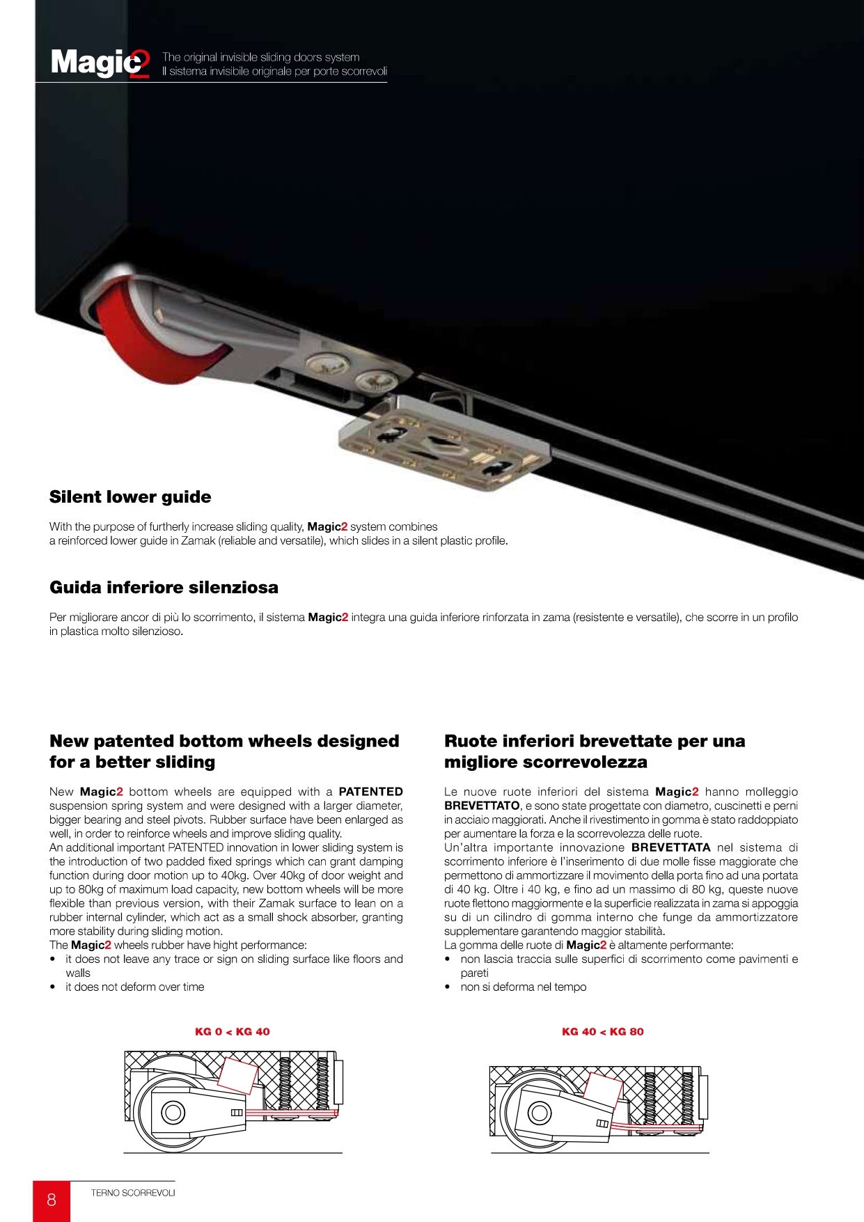 意大利 Terno Magic2 幽靈門，隱形暗藏式油壓趟門五金，極簡魅力無軌木趟門系統 | 香港東泰裝飾五金