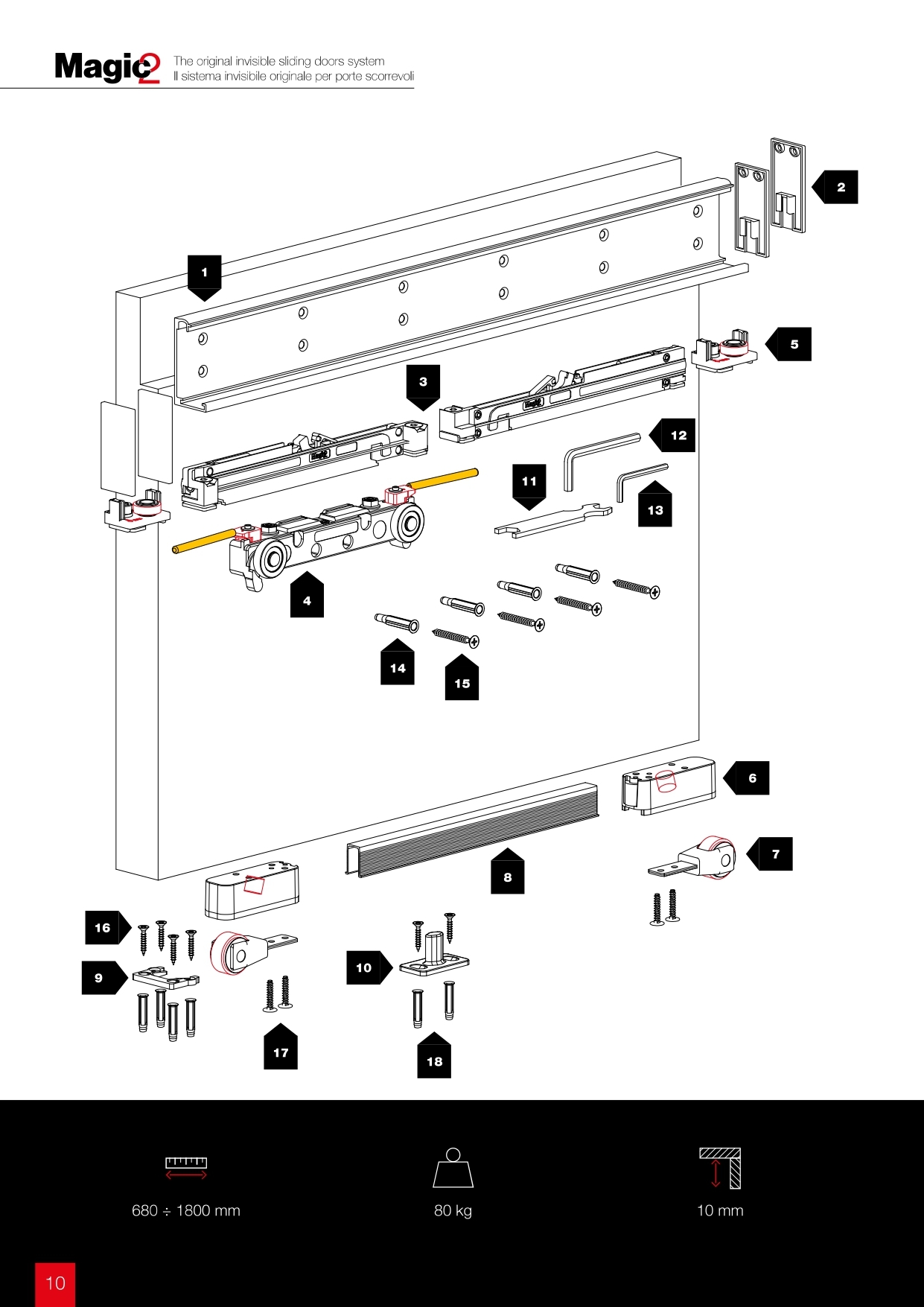 意大利 Terno Magic2 幽靈門，隱形暗藏式油壓趟門五金，極簡魅力無軌木趟門系統 | 香港東泰裝飾五金