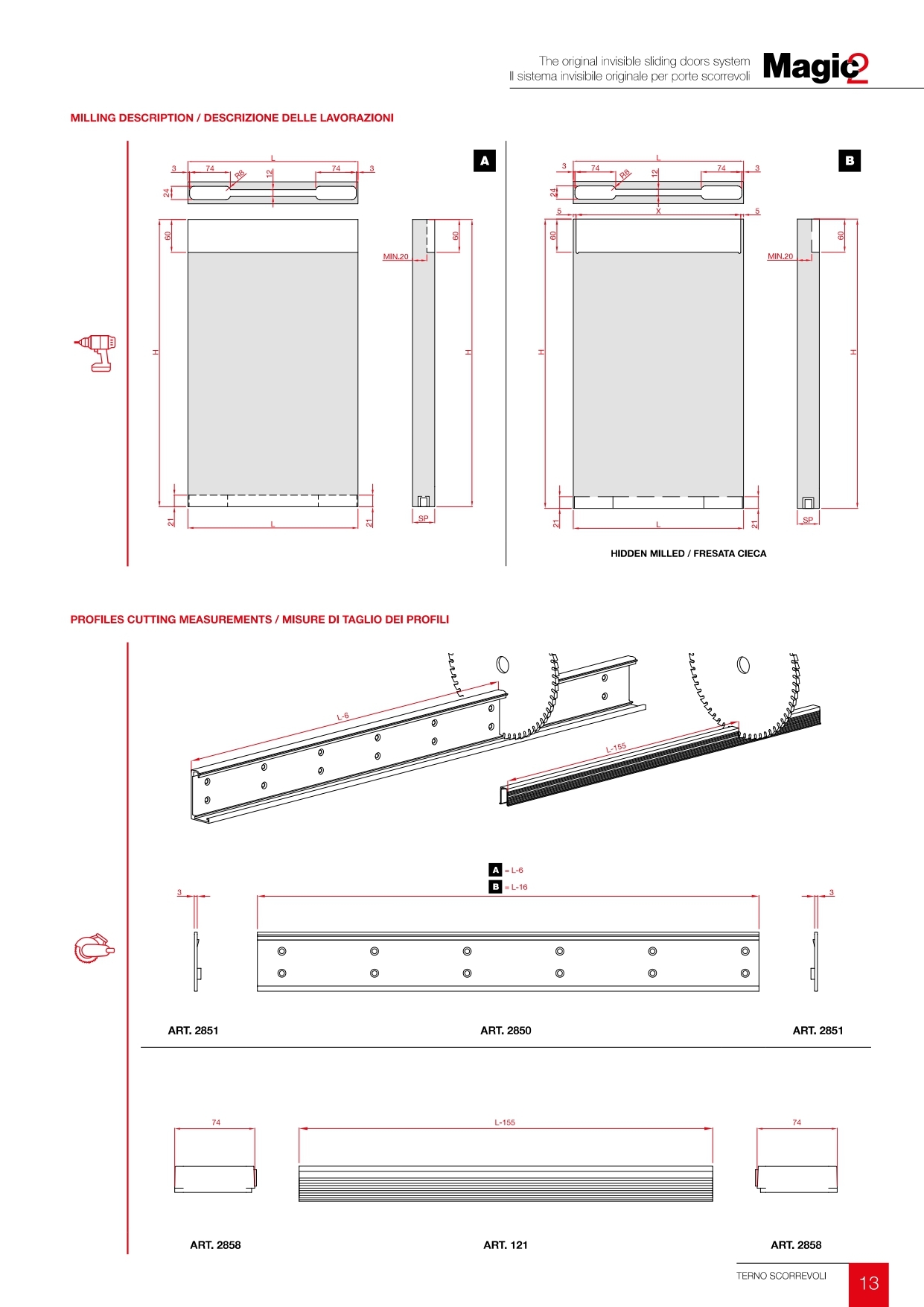 意大利 Terno Magic2 幽靈門，隱形暗藏式油壓趟門五金，極簡魅力無軌木趟門系統 | 香港東泰裝飾五金