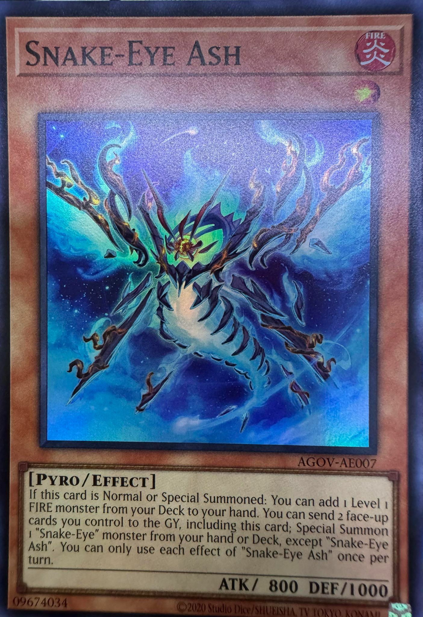 AGOV-AE007 (SR/SER/QCSE)Snake-Eye Ash(蛇眼 梣木)