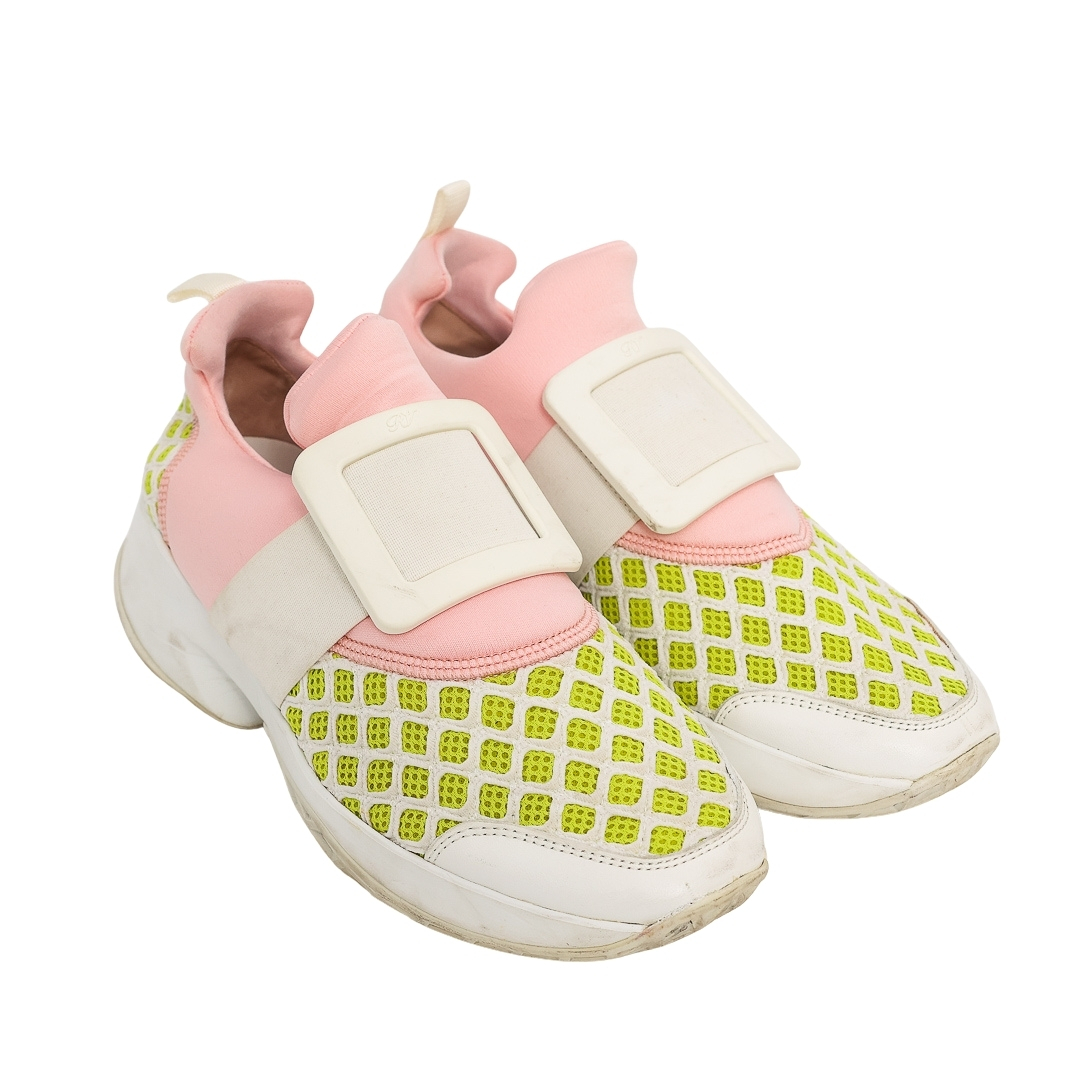 二手】ROGER VIVIER VIV RUN 運動鞋40 E13085 二手】ROGER VIVIER VIV RUN 運動鞋40 E13085