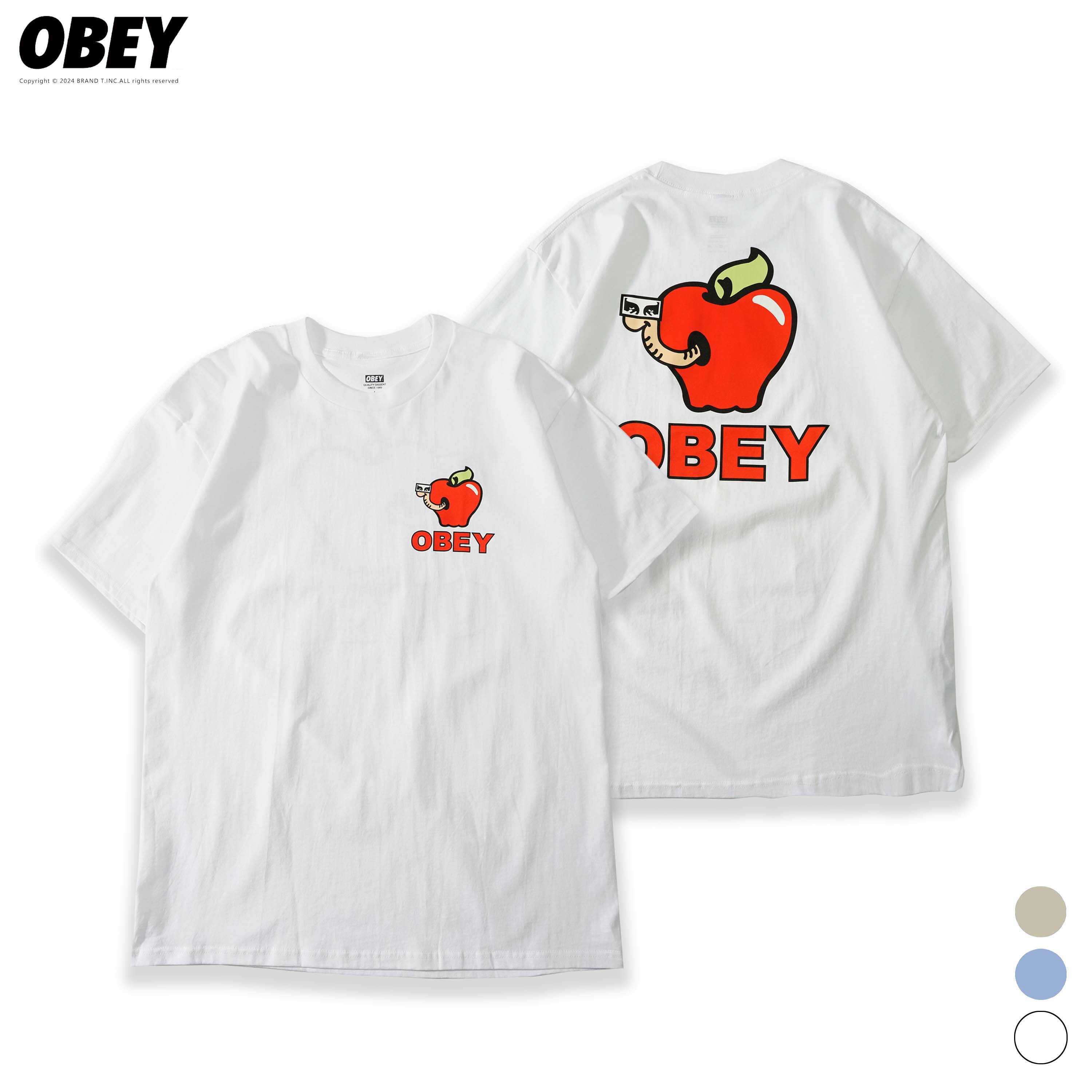 【OBEY】OBEY APPLE OF MY EYE 掌上明珠 紅色 蘋果 短T 3色