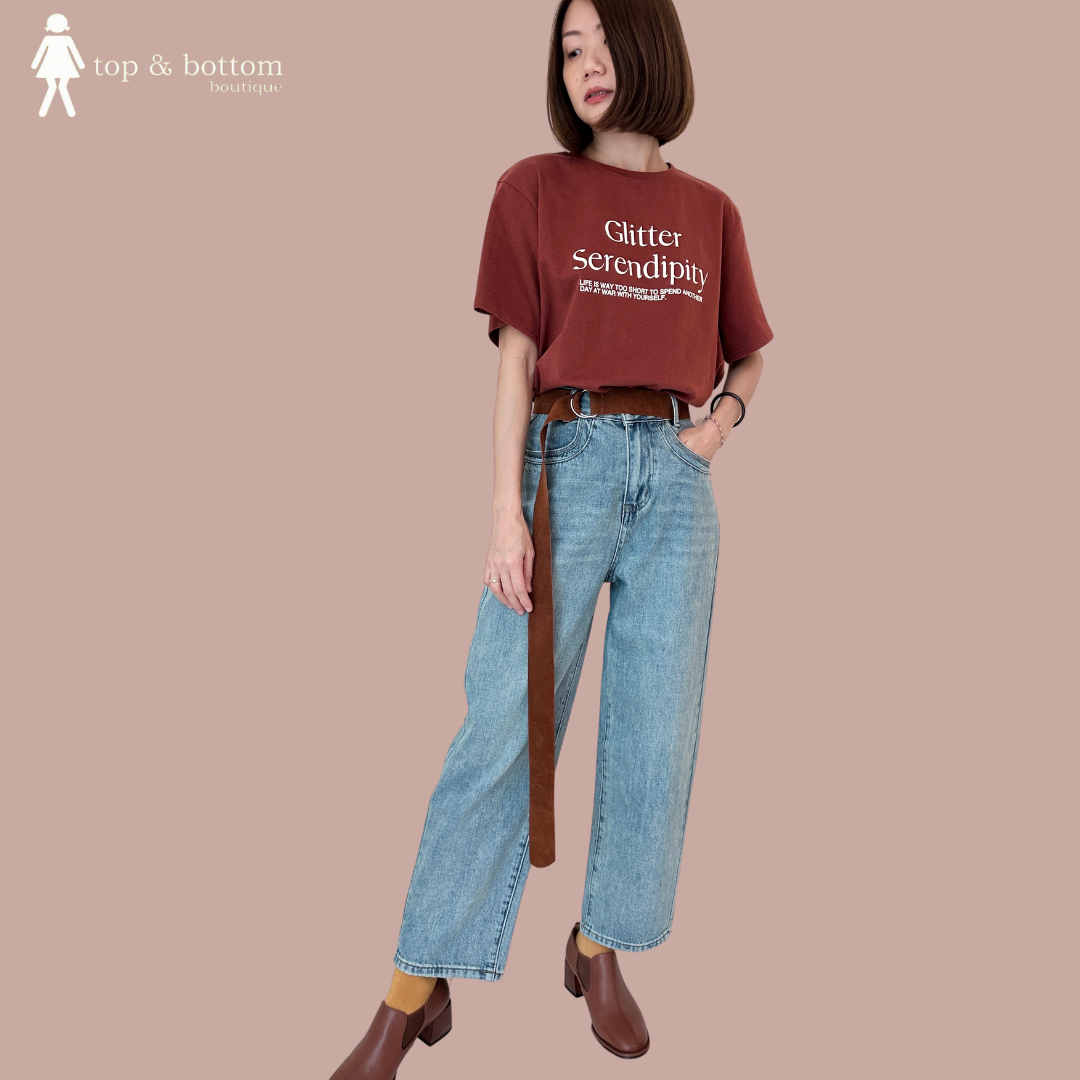 S/SLEEVE WORDING TEE