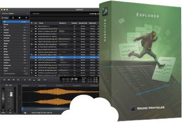Sound Particles音效管理工具 Explorer SFX Cloud 一年期訂閱制 (序號下載版)