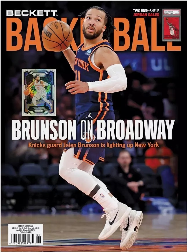 NBA Beckett Plus #381 - JUNE - 2024 , 六月號 籃球 卡書