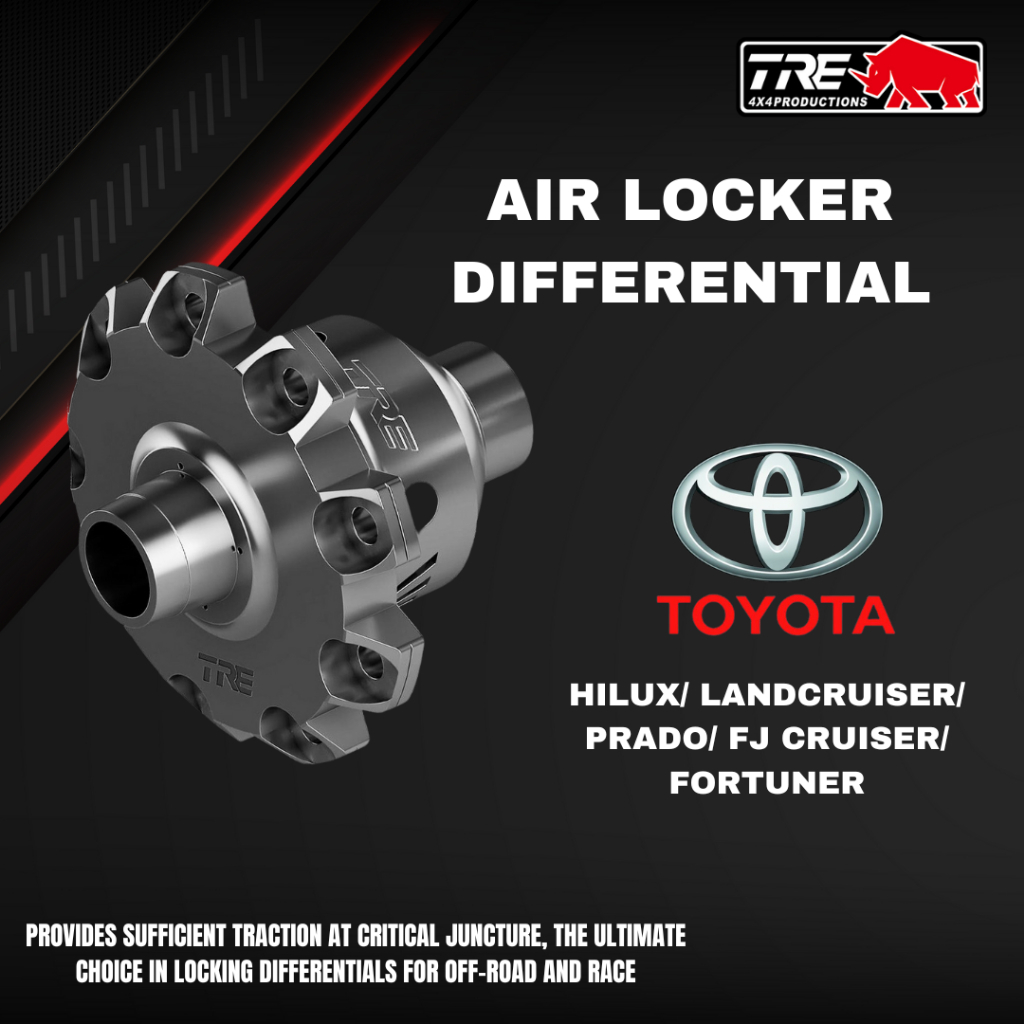 TRE 4X4 Air Locker Front Rear Locker Toyota Series