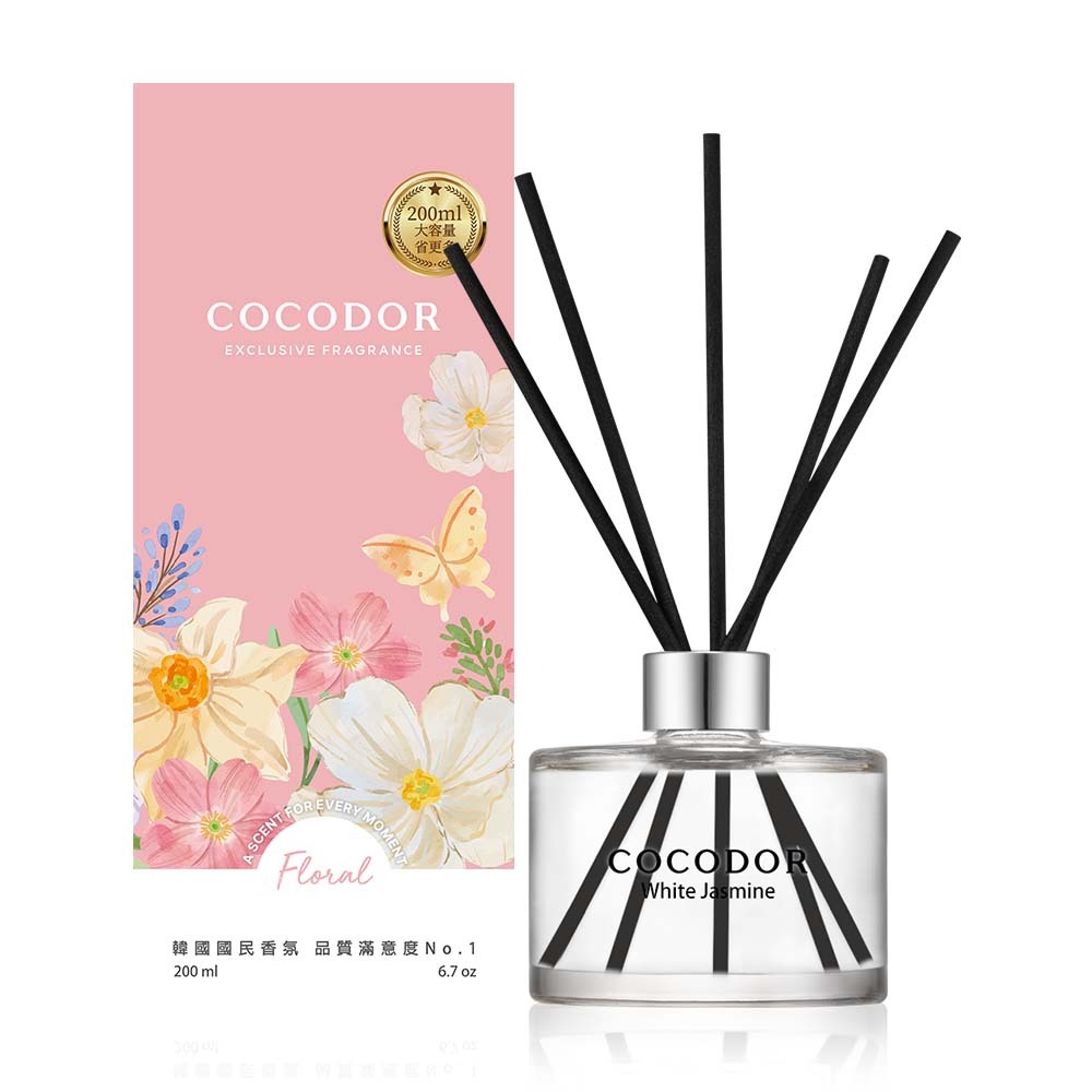 COCODOR-經典擴香瓶200ml-白茉莉 White Jasmine