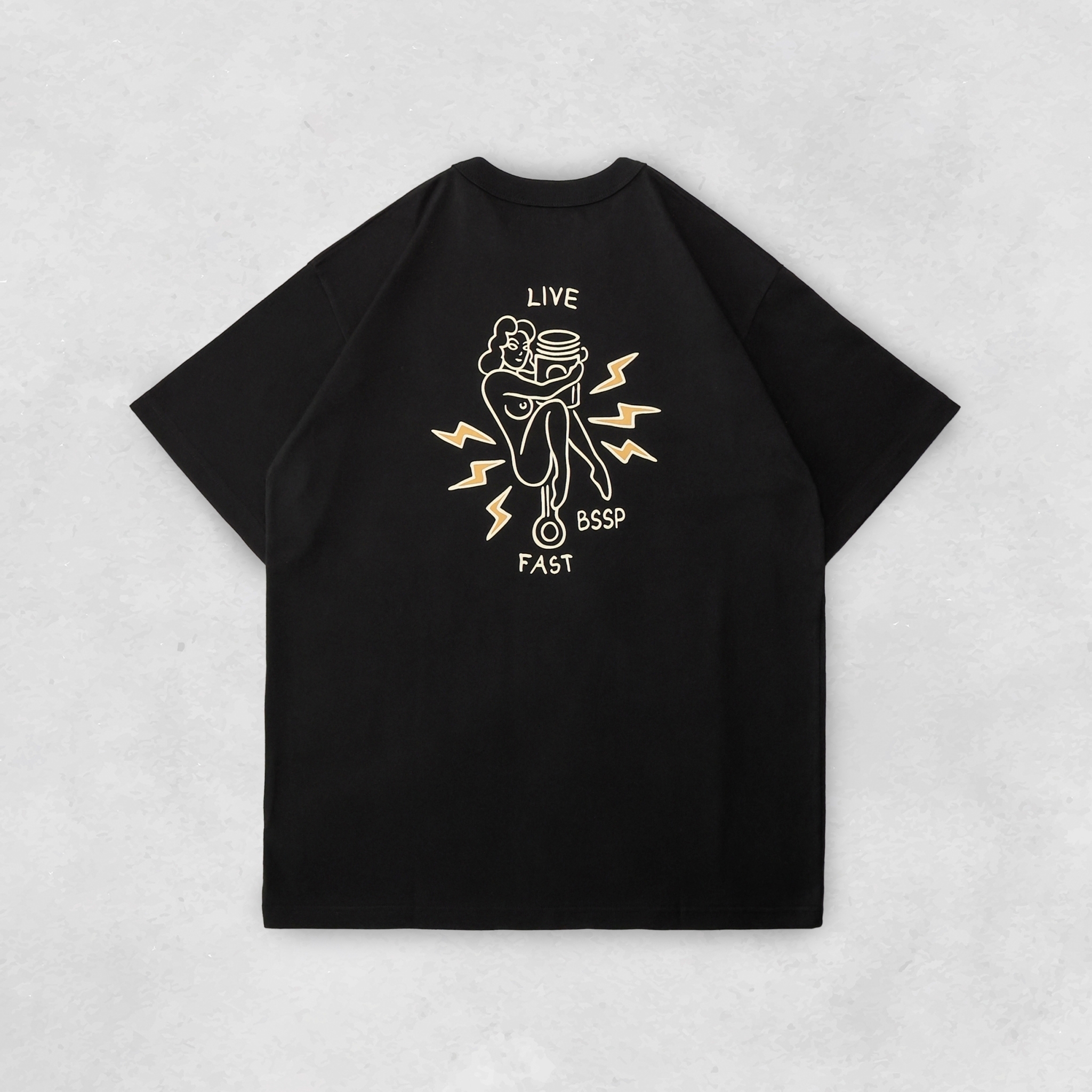 BSSP - INSTINCT TEE Black