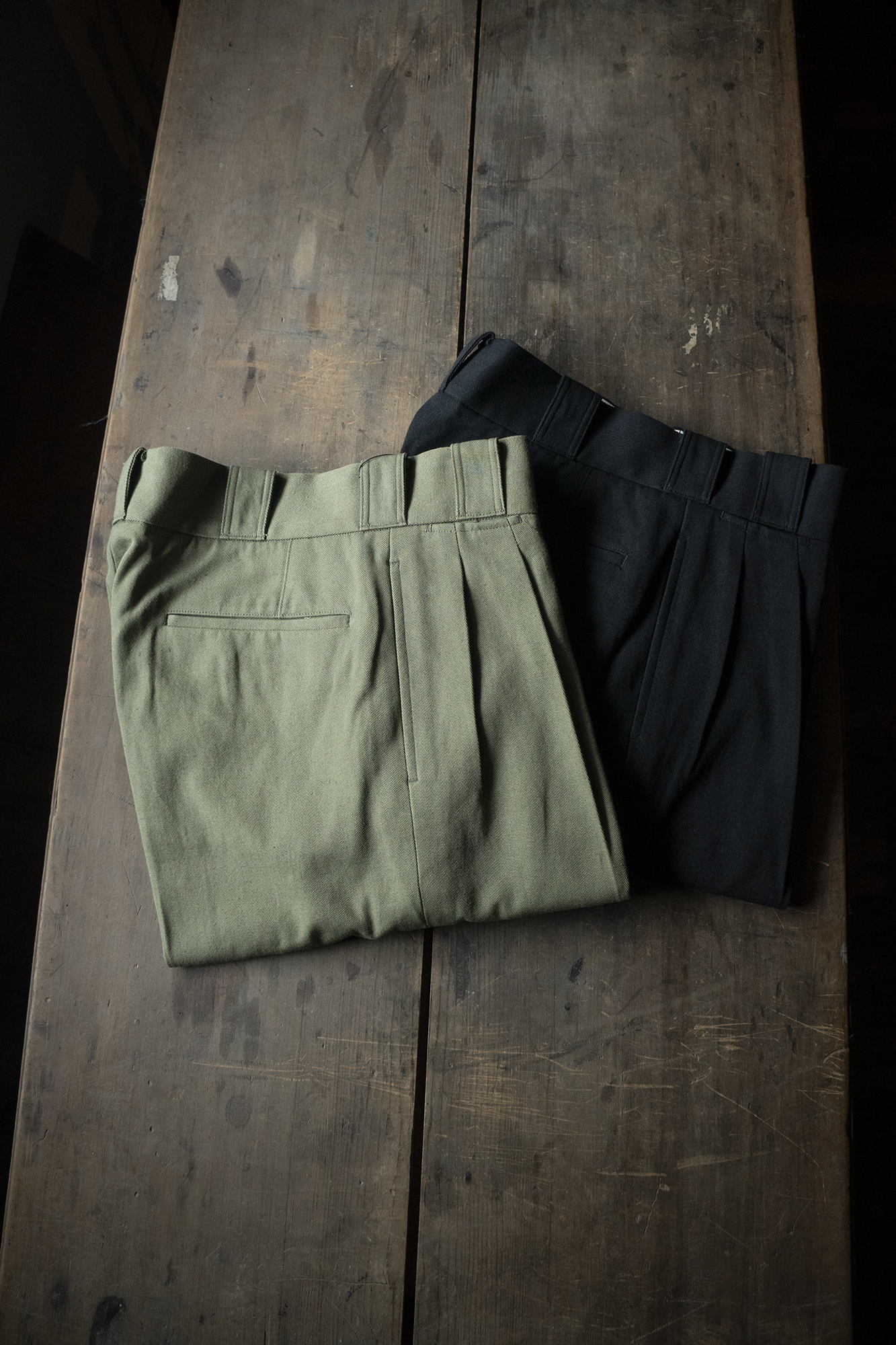 1930s STYLE WORK PANTS