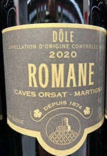 DOLE ROMANE, CAVES ORSAT 2020 75cl