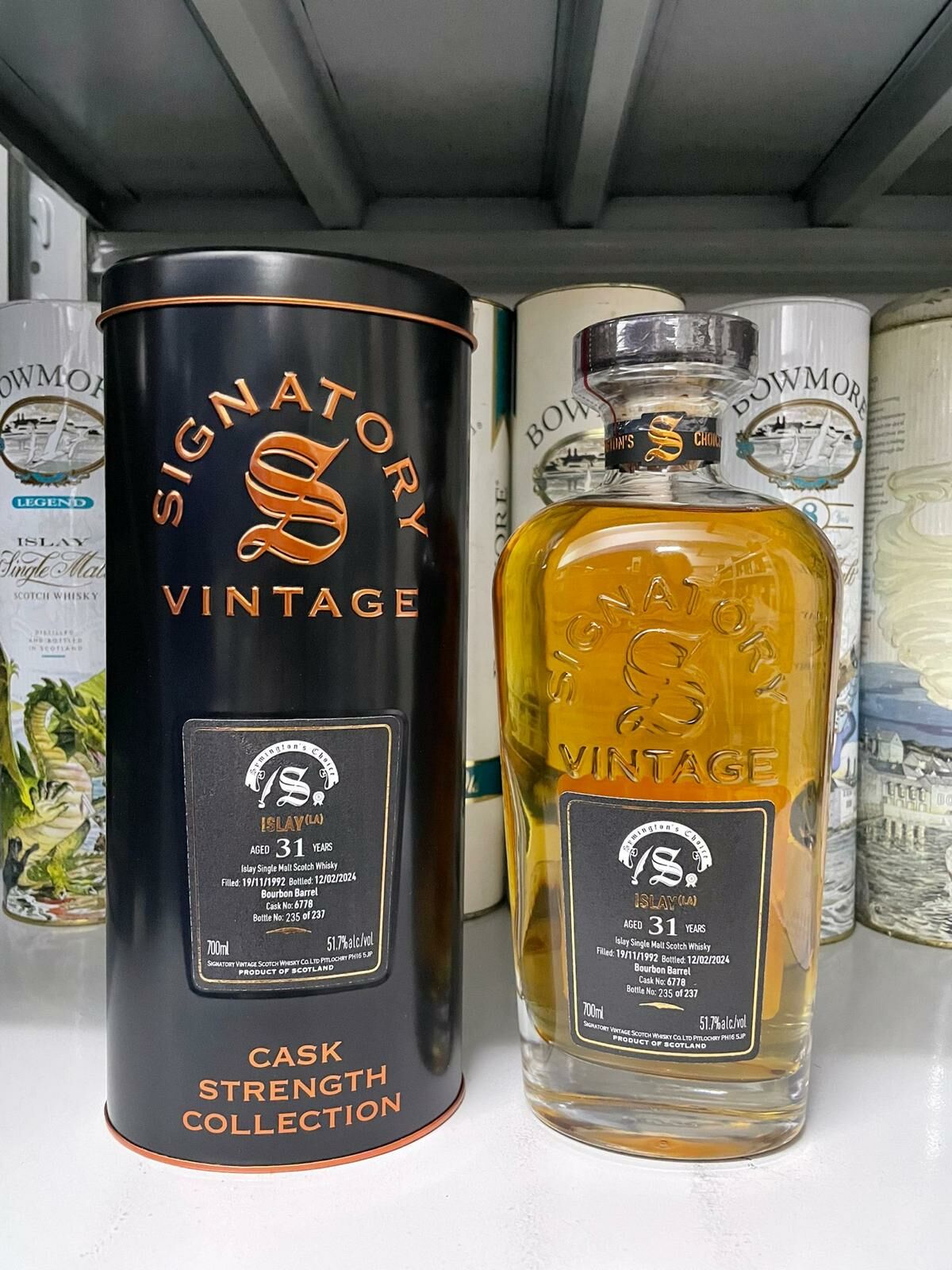Signatory Vintage Islay (LA) 1992-2024 31 Years #6778 B
