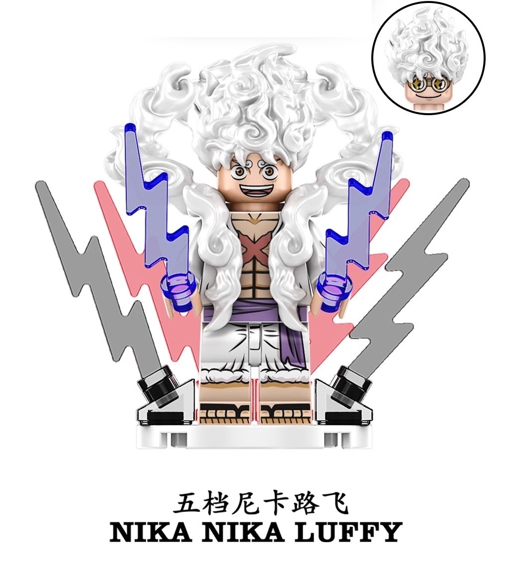 Nika Nika Luffy One Piece Minifigs fit Lego TP051