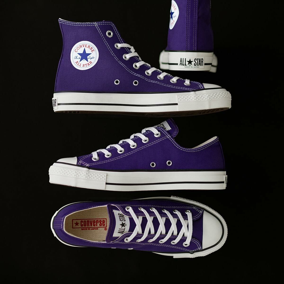 Converse - Canvas All Star J HI Made in Japan - Purple