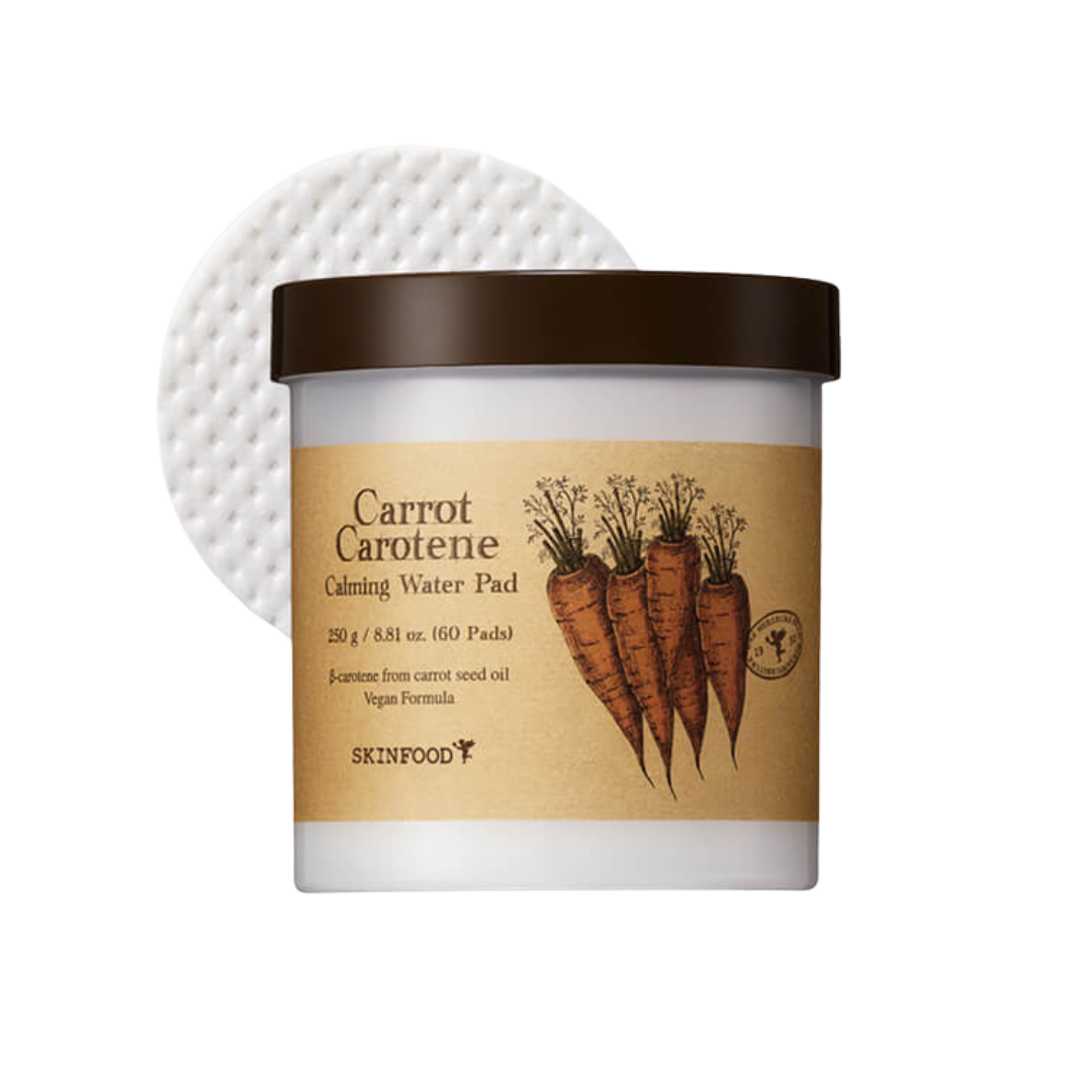 SKINFOOD 胡蘿蔔鎮靜爽膚棉片