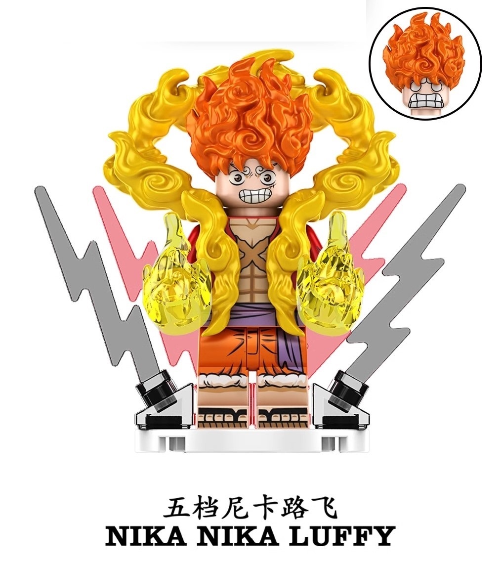 Nika Nika Luffy One Piece Minifigs fit Lego TP052