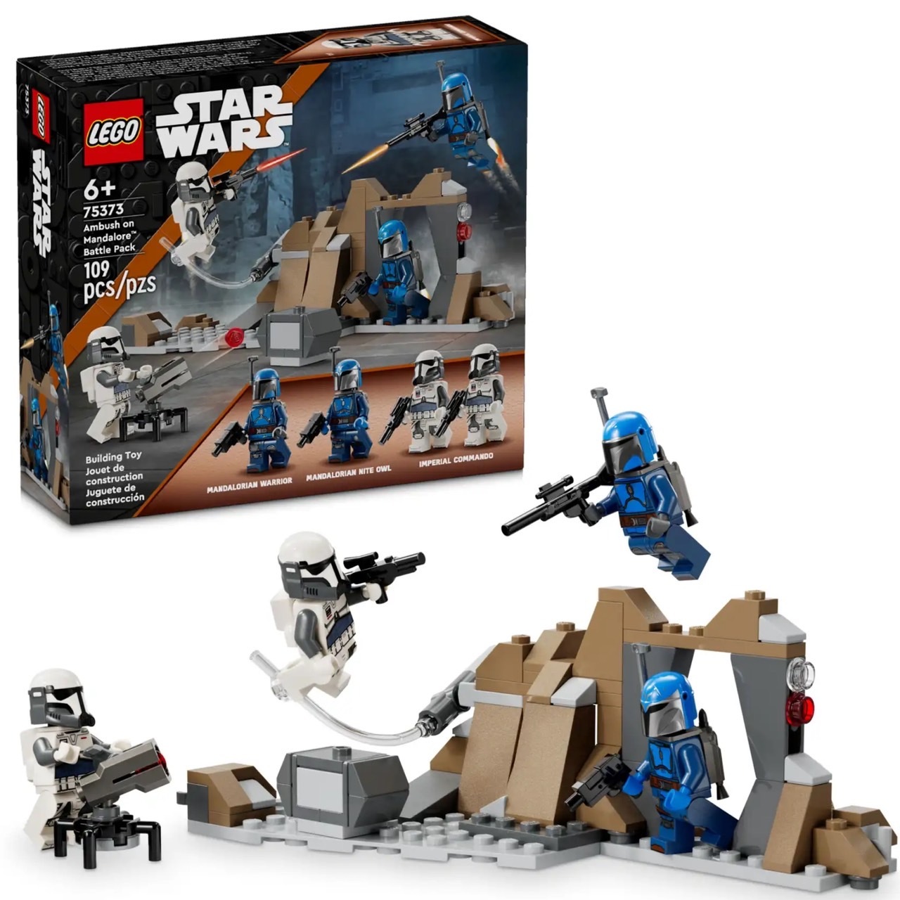LEGO 75373 曼達洛人伏擊戰鬥組 LEGO® Star Wars™ 系列