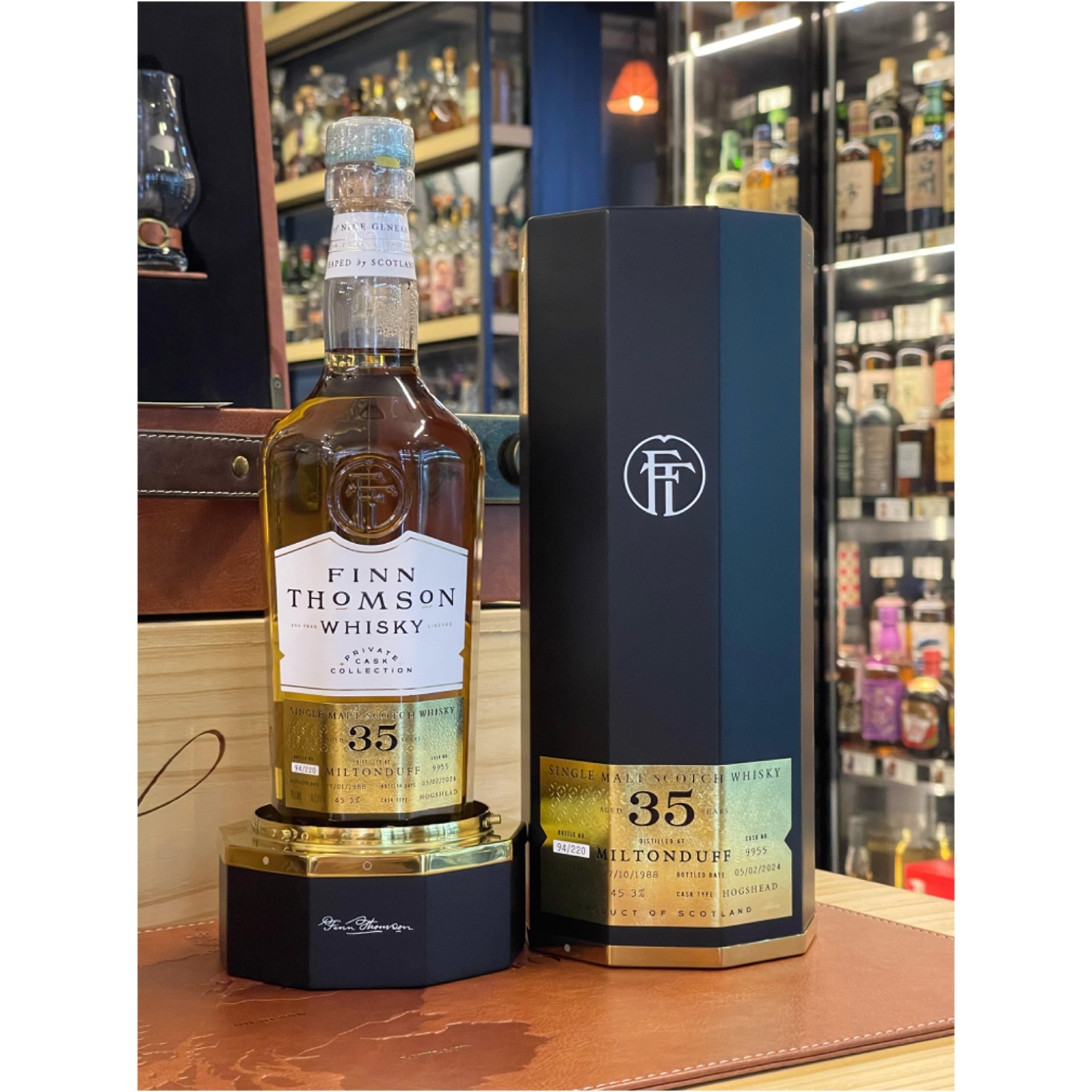 Finn Thomson Miltonduff 35 Years Old Single Malt Scotch