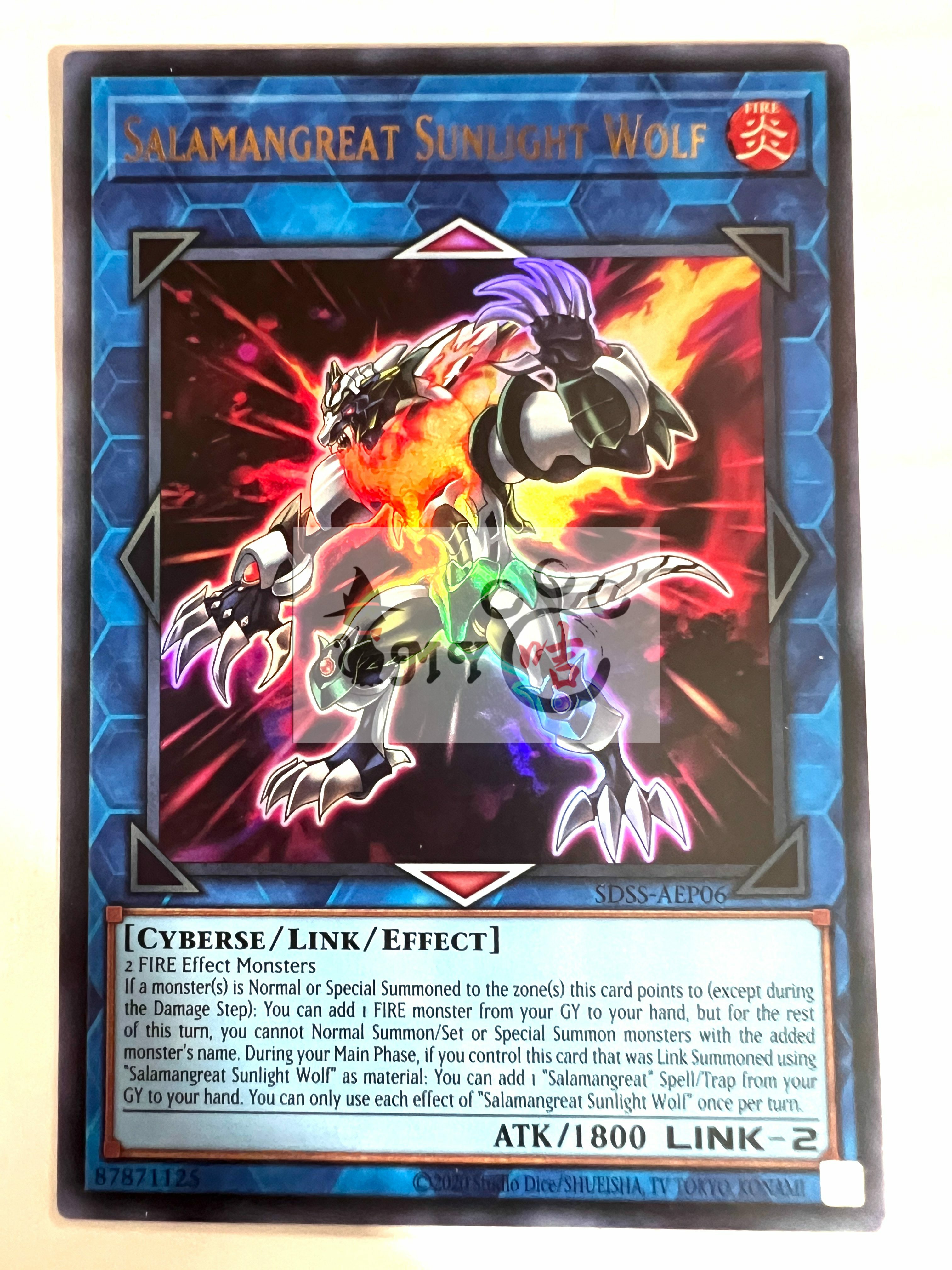 SDSS-AE045 (NPR)Salamangreat Sunlight Wolf(轉生炎獸 陽光狼)