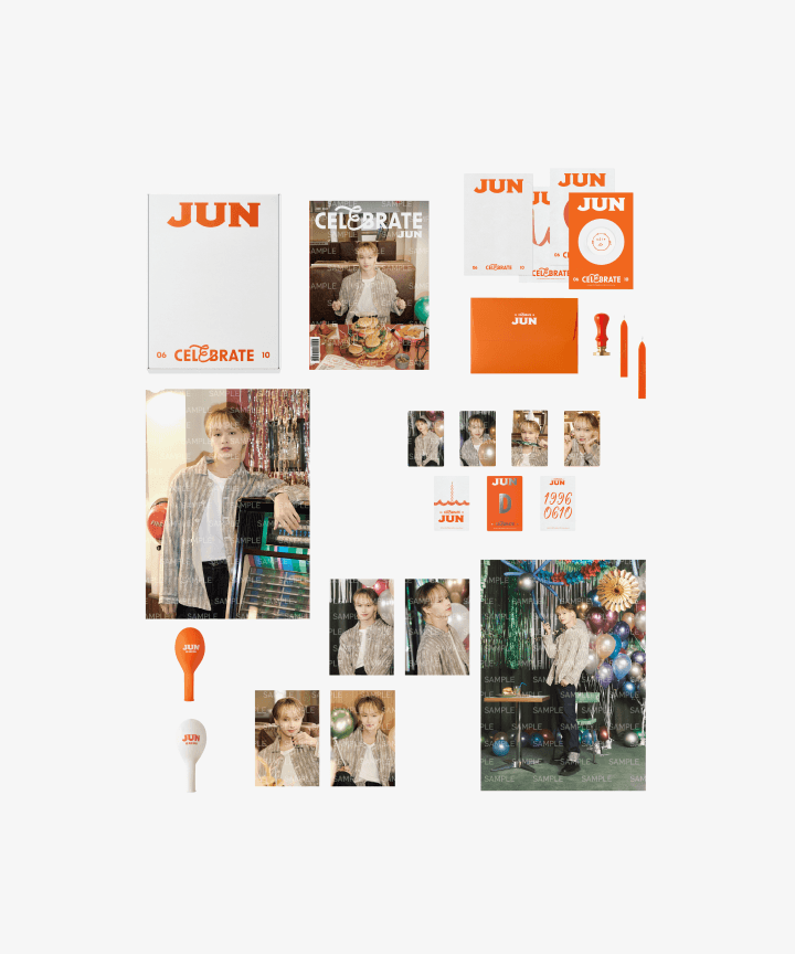 韓代頑童 - JUN - HAPPY JUN DAY BIRTHDAY BOX VER.3禮盒組