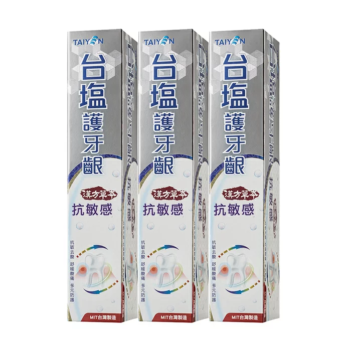 【台鹽】護牙齦漢方草本牙膏-抗敏感140gX3入組