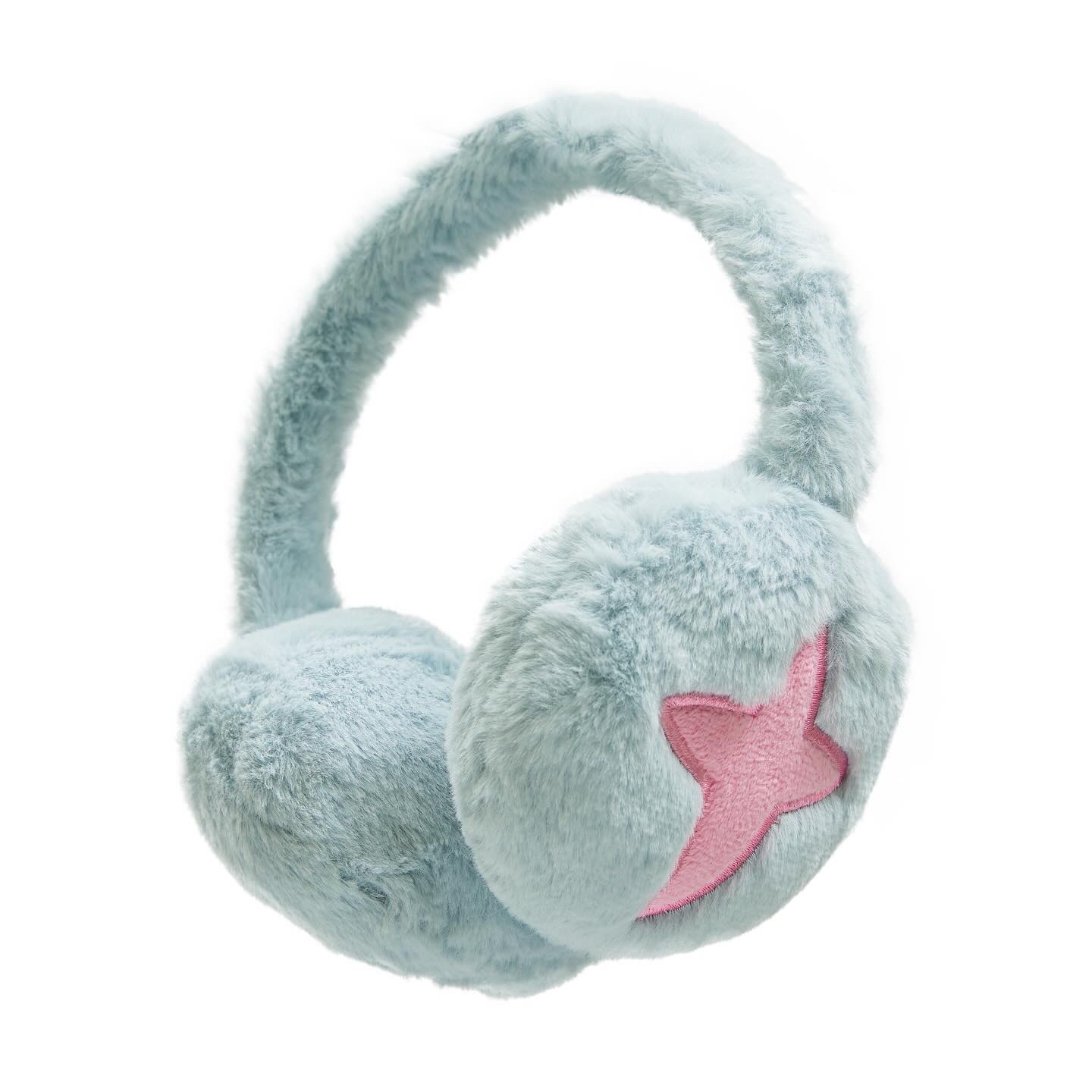 Alien Warm Up Earmuffs（Blue Fur）外星人耳罩