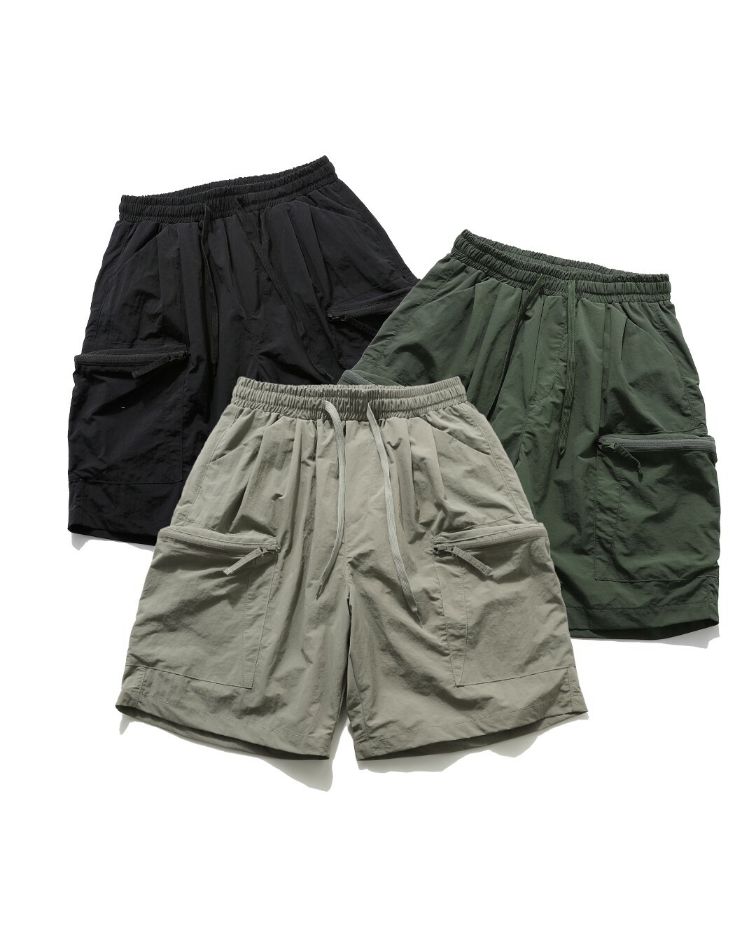 pg9903 | 24年新作超多細袋日系造型鬆身工裝短褲 / 3色