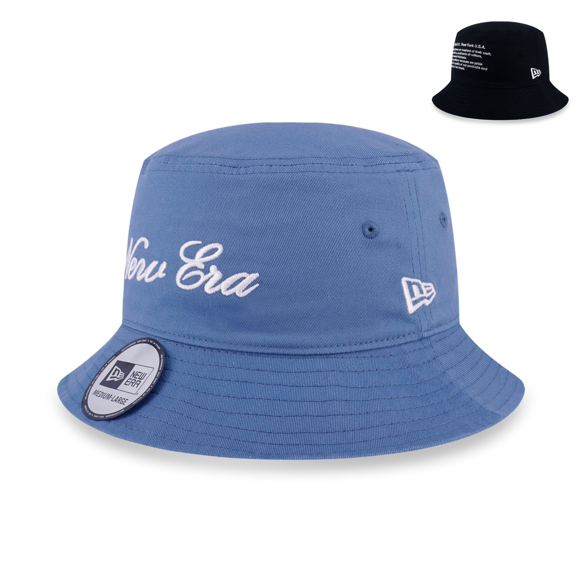 New Era - New Era Basic Reversible Bucket Hat Black And