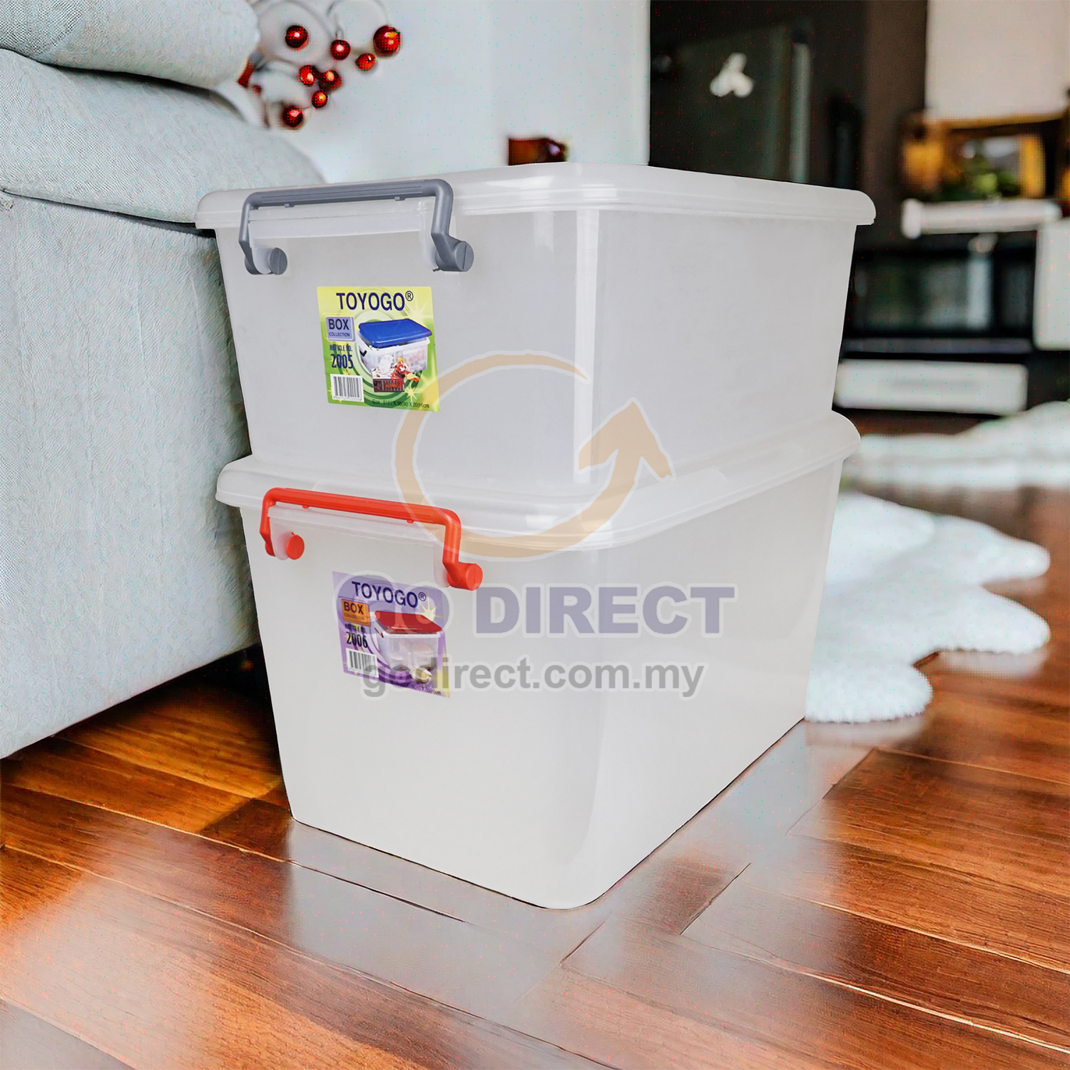 TOYOGO 33L/45L Storage Box W/Lid (2005 2006) MALAYSIA